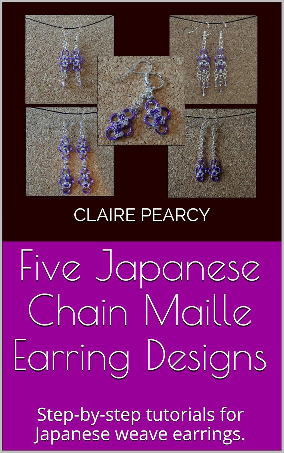 Five Japanese Chain Maille Earring Designs: Step-by-step tutorials for ...