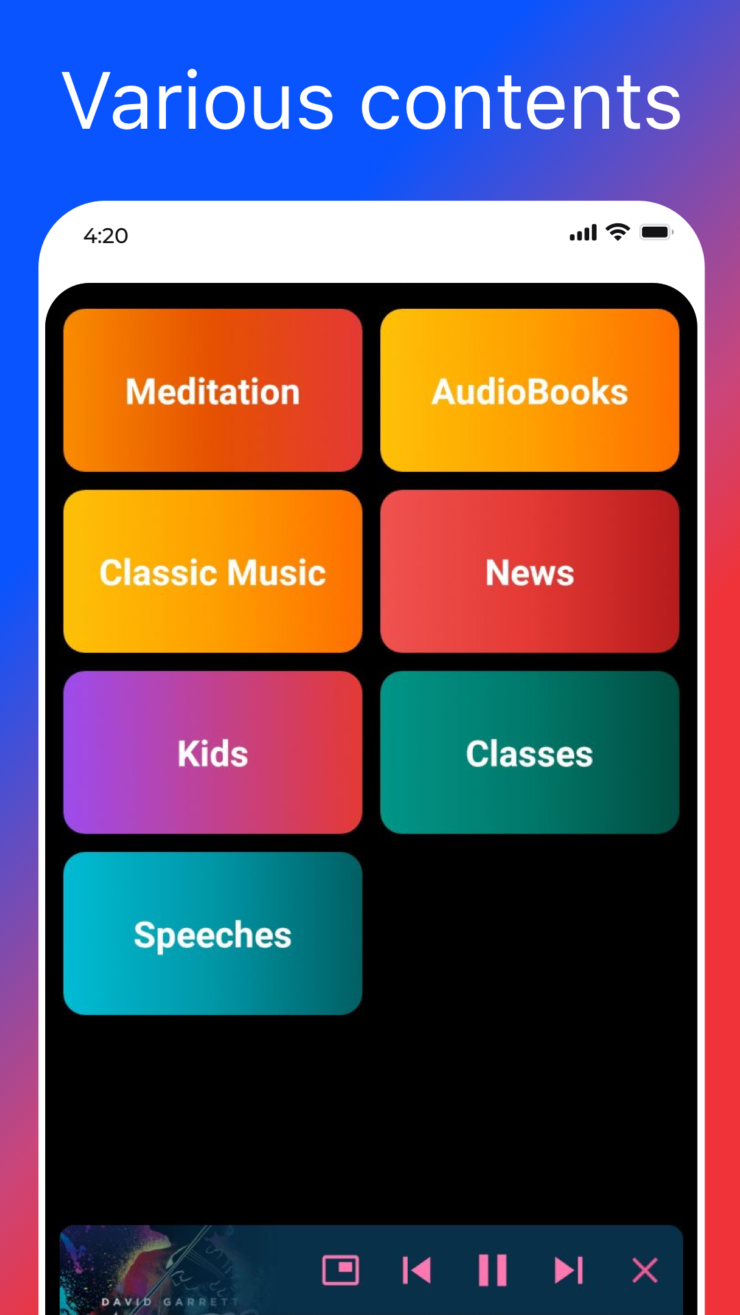 BLU Music - Ad-free player for YouTube - App on Amazon Appstore