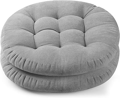 Amazon.com: Suzile 2 Pcs Round Floor Pillow 22 x 22 Inch Round Large ...