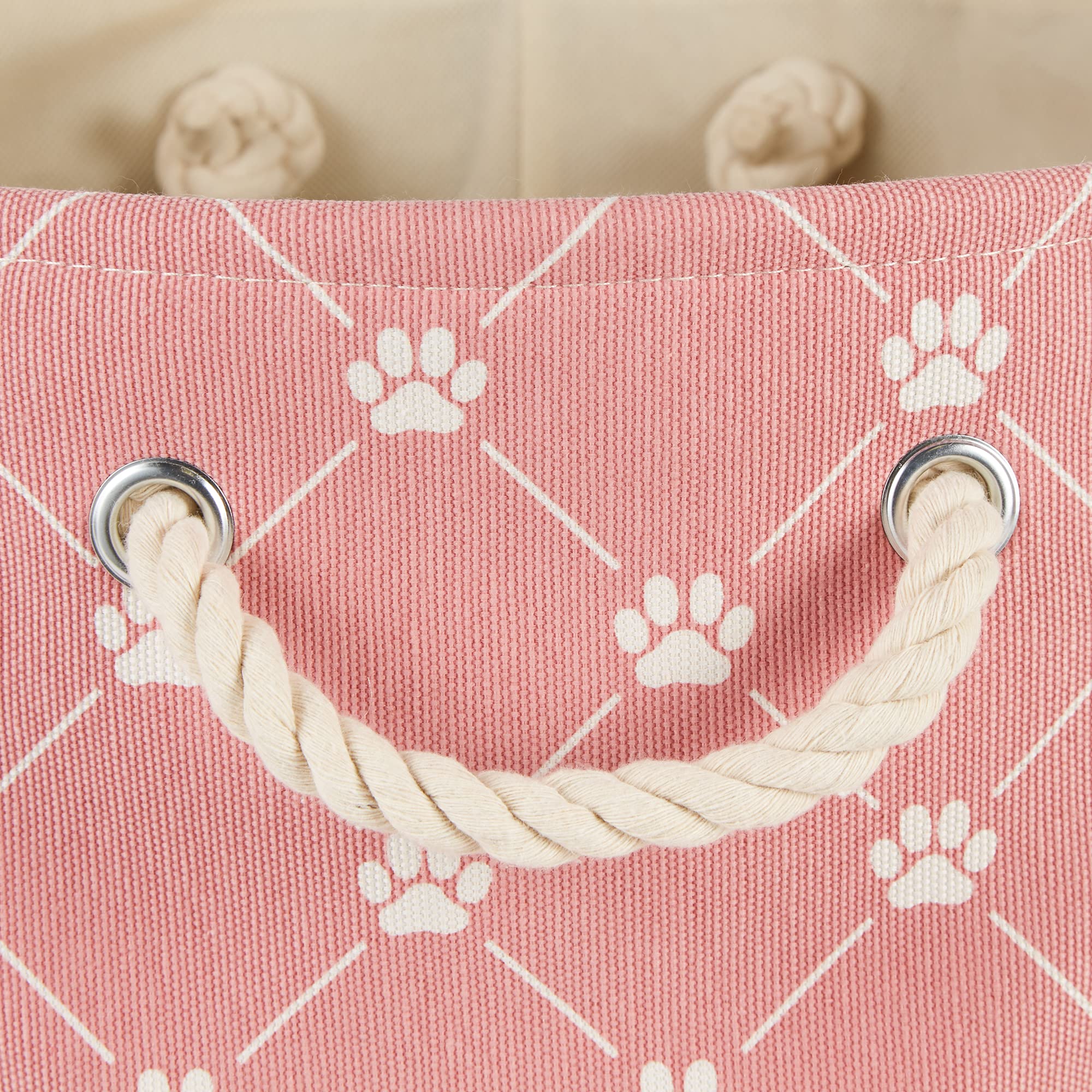 Snapklik.com : Bone Dry Pet Storage Collection Paw And Bone Print