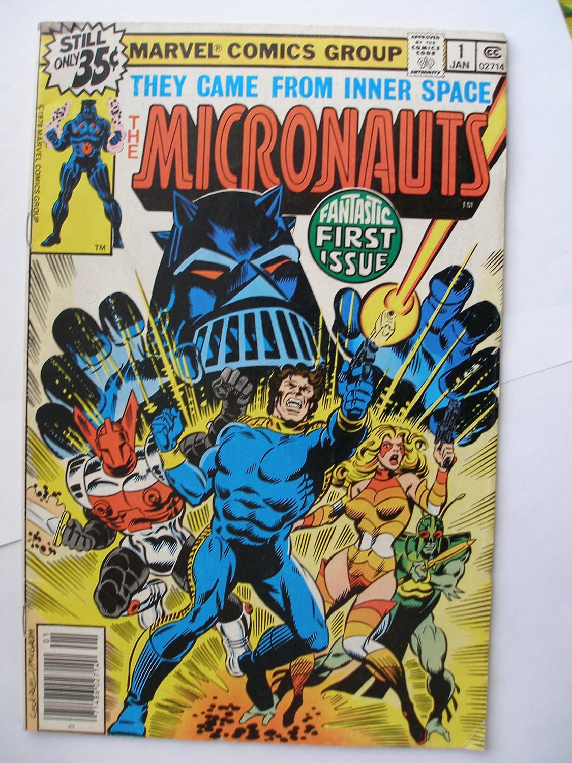 Amazon.com: MICRONAUTS #1: BILL MANTLO, AL MILGROM, MICHAEL GOLDEN: Books