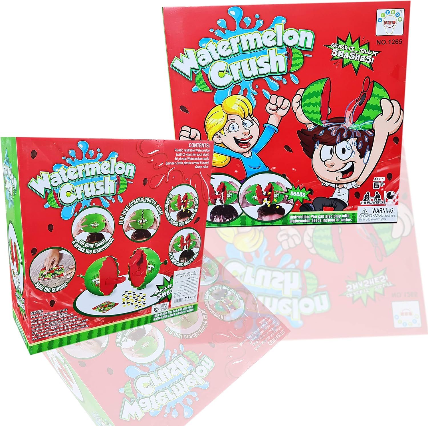 Value Smash Watermelon Crush Game - Watermelon Smash - Water Challenge ...