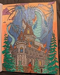 Amazon.com: Dark Art Gothica: A Horror Coloring Book (DARK ART COLORING ...