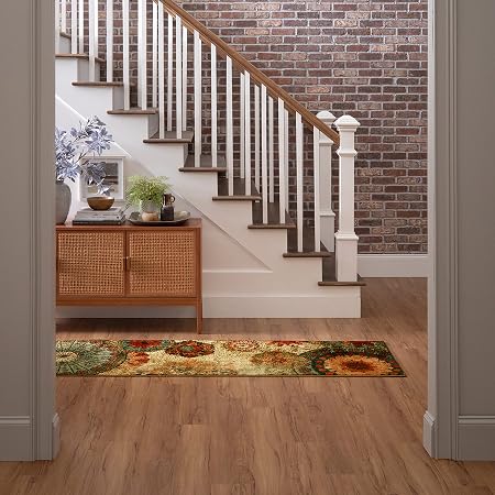 Amazon.com: Mohawk Home Caravan Medallion Ornamental Runner Area Rug, 2 ...