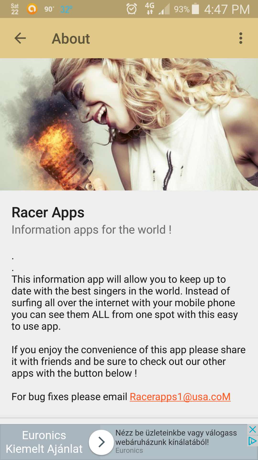 Best Singers App - App on Amazon Appstore
