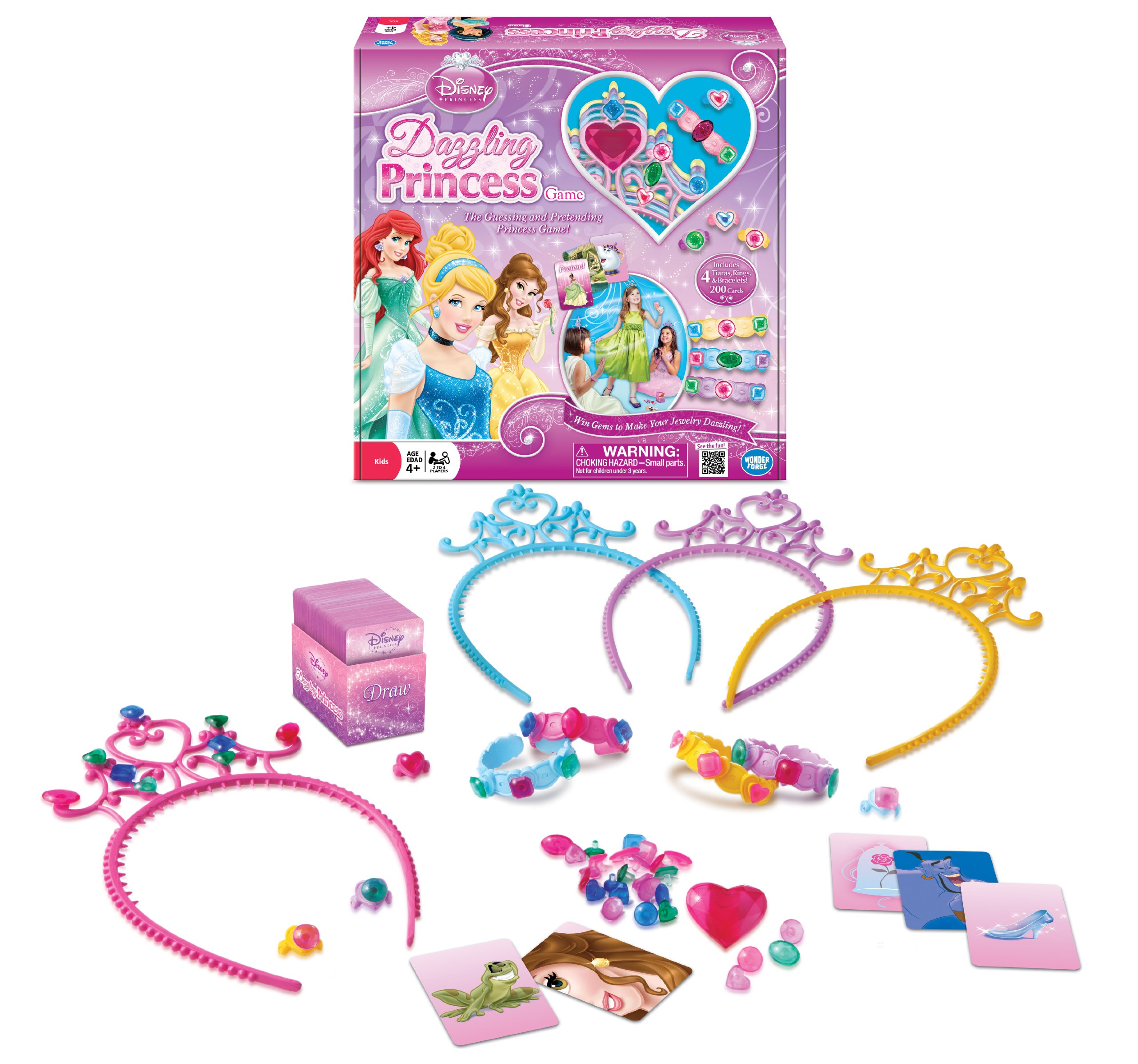 Disney Princess Dazzling Princess Board Game Puzzles Games