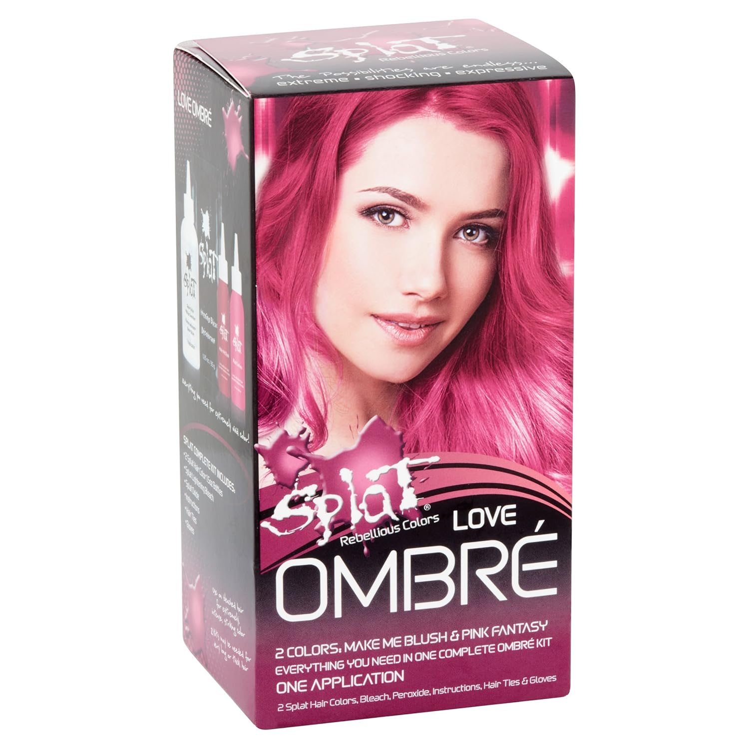 Amazon.com : Splat Ombre Love | Original Complete Kit | Semi-Permanent ...