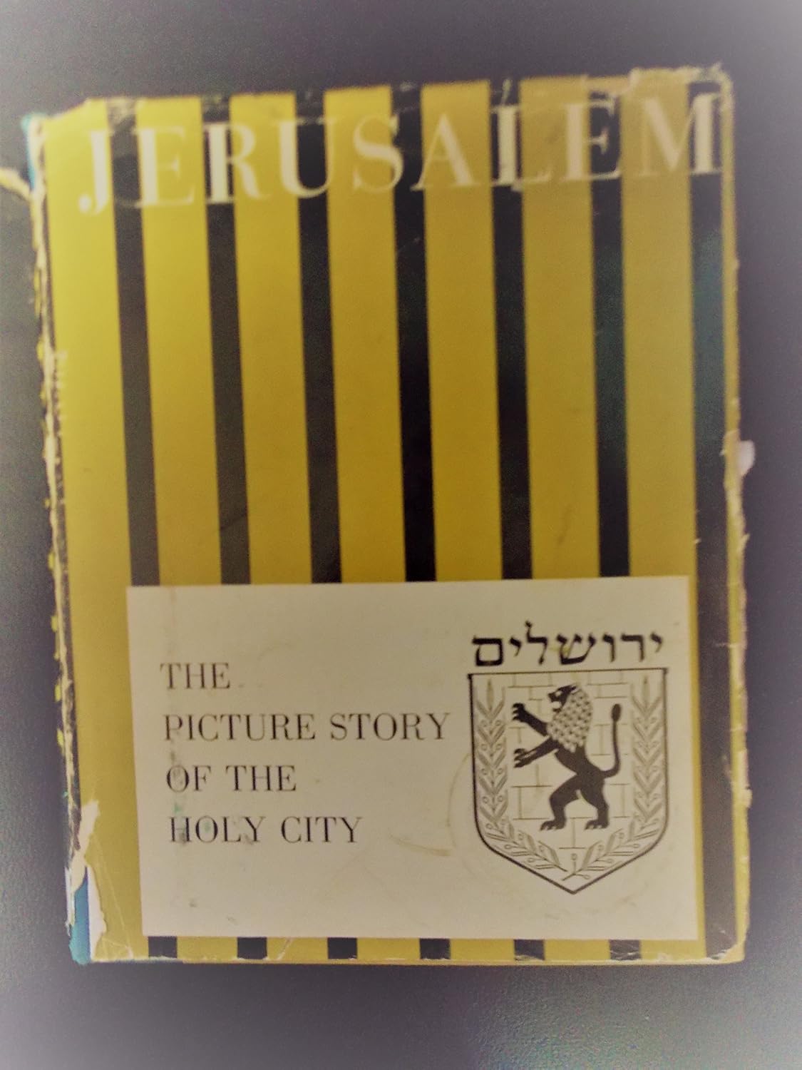 JERUSALEM - THE PICTURE STORY OF THE HOLY CITY: unknown author: Amazon ...