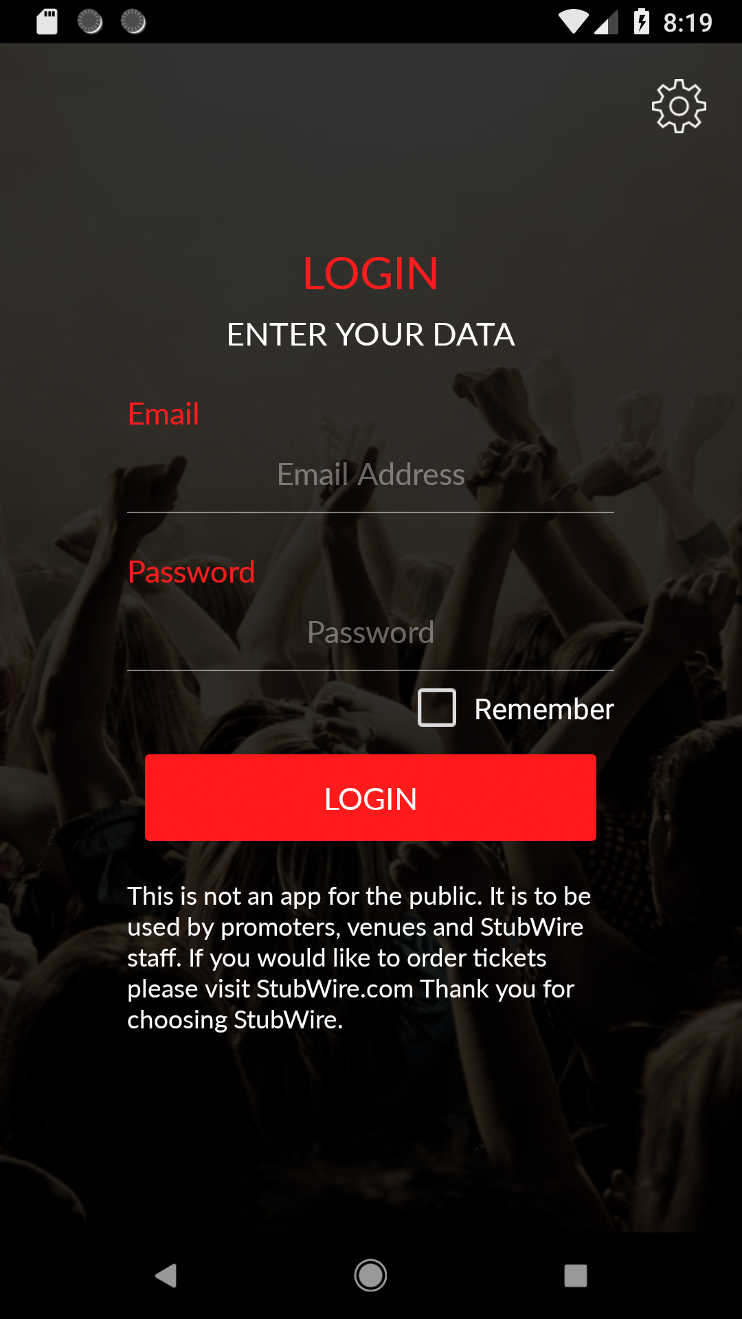 StubWire.com Ticket Scanner - App on Amazon Appstore