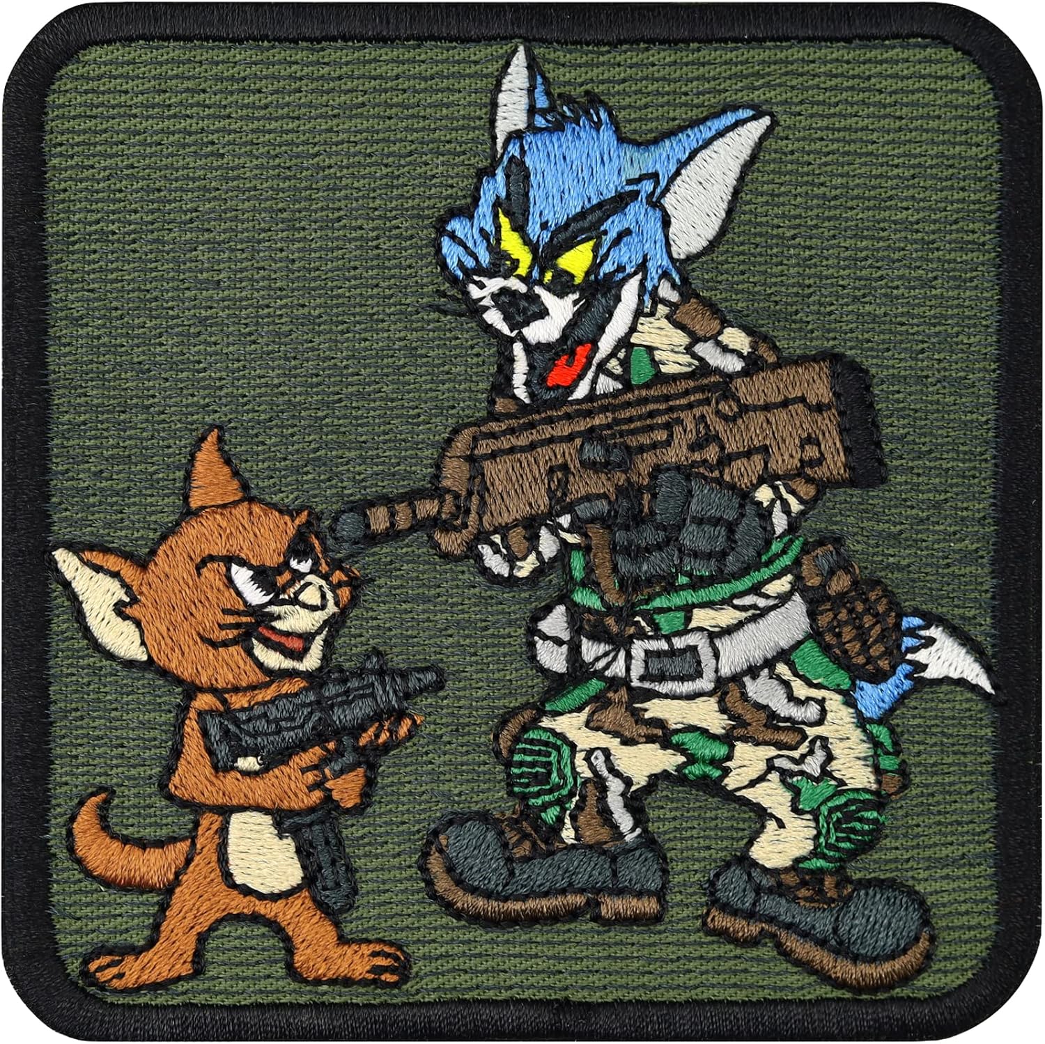 Amazon.com: Military Moral Iron on Patch Embroidered Iron-on Fabric ...