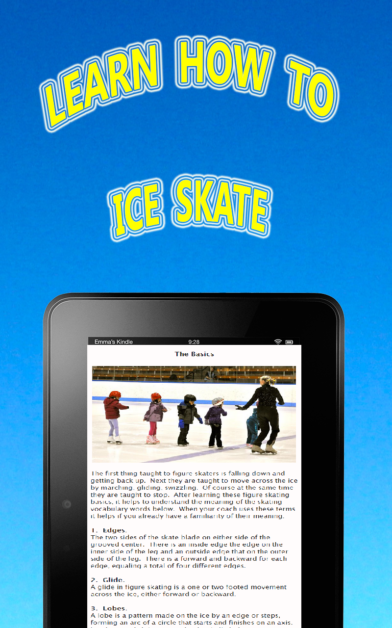 Learn Easy Ice Skating - Basic Ice Skater Lessons & Technique Guides ...