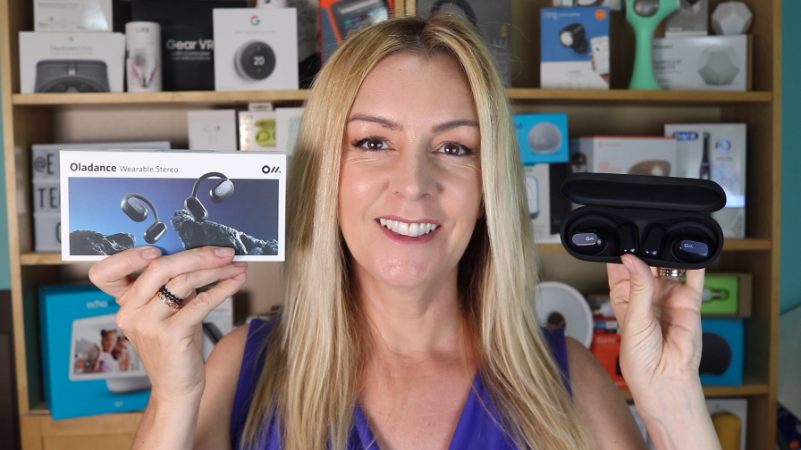 Watch Oladance Wearable Stereo headphones& Review on Amazon Live