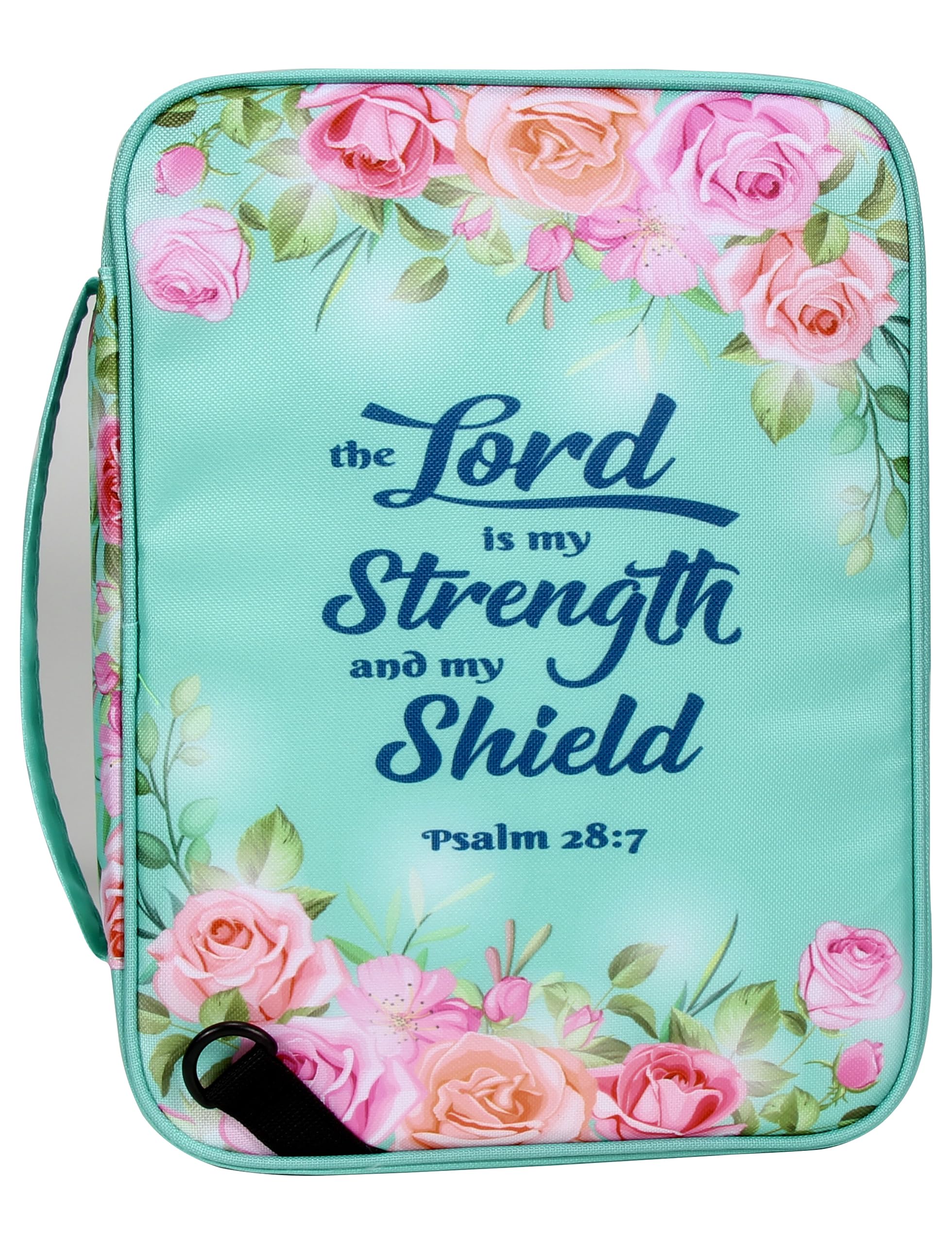 Amazon.com: Extra Large Green Bible Cover with Multiple Pockets and ...