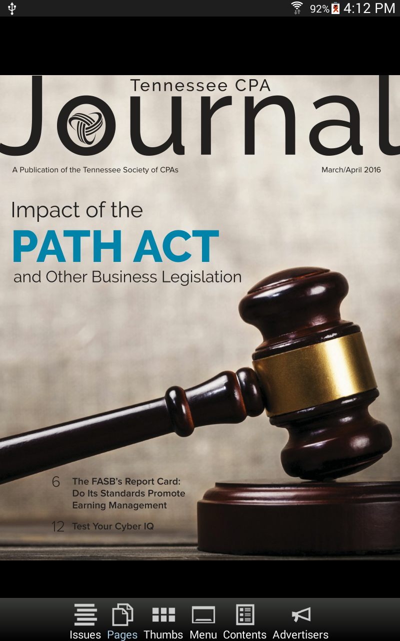 Tennessee CPA Journal - App on Amazon Appstore