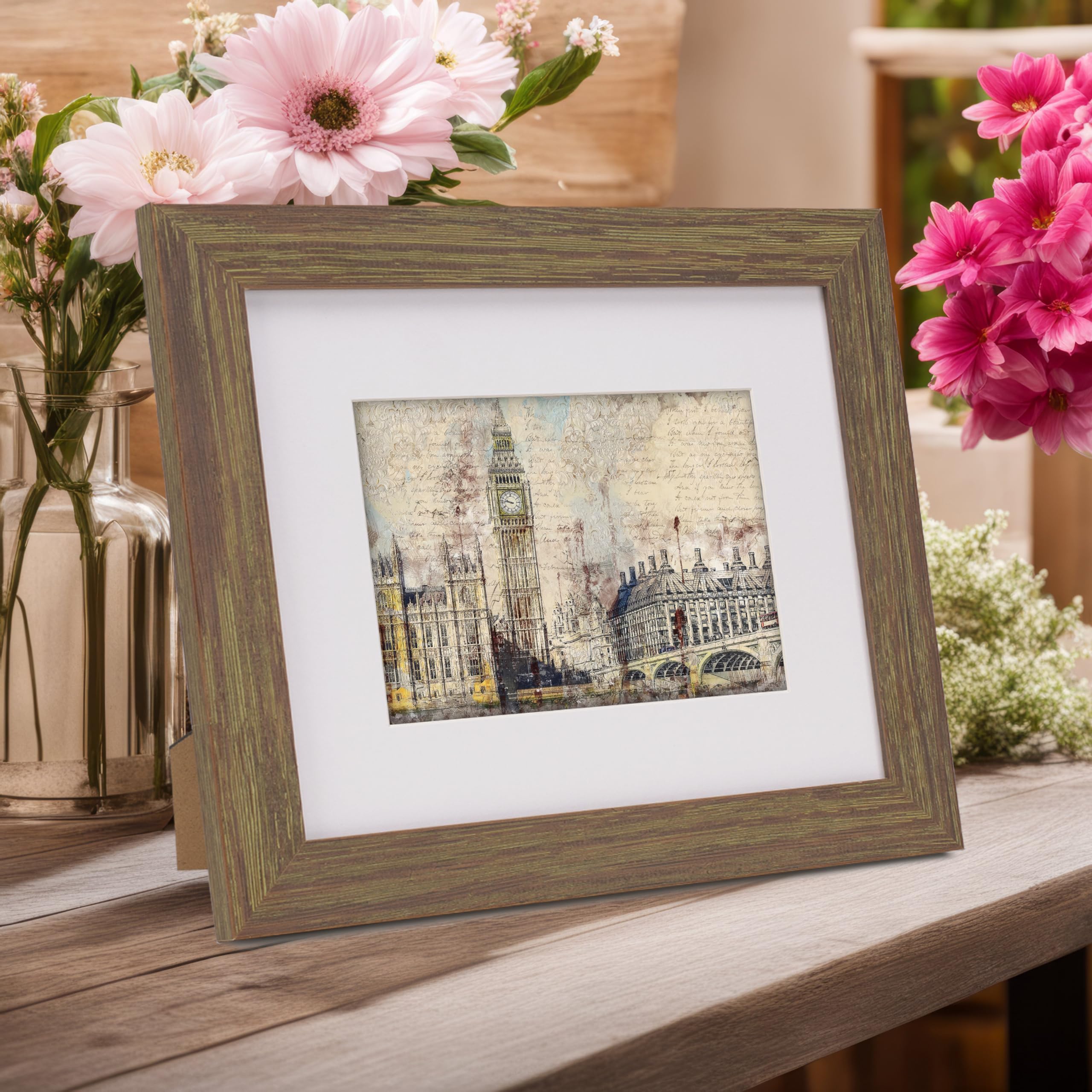 Snapklik.com : DUCIHBA 8 X 10 Inch Picture Frames, Tabletop Display Or ...