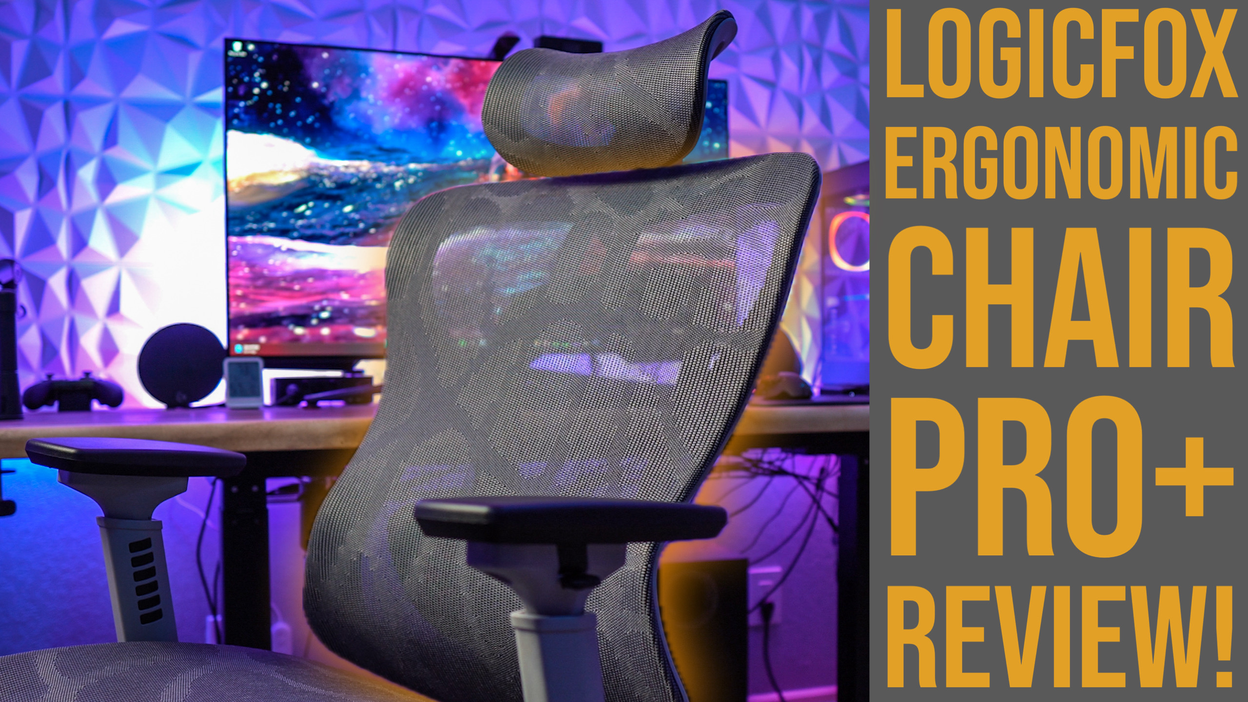 Watch Logicfox Ergonomic Chair Pro Review on Amazon Live