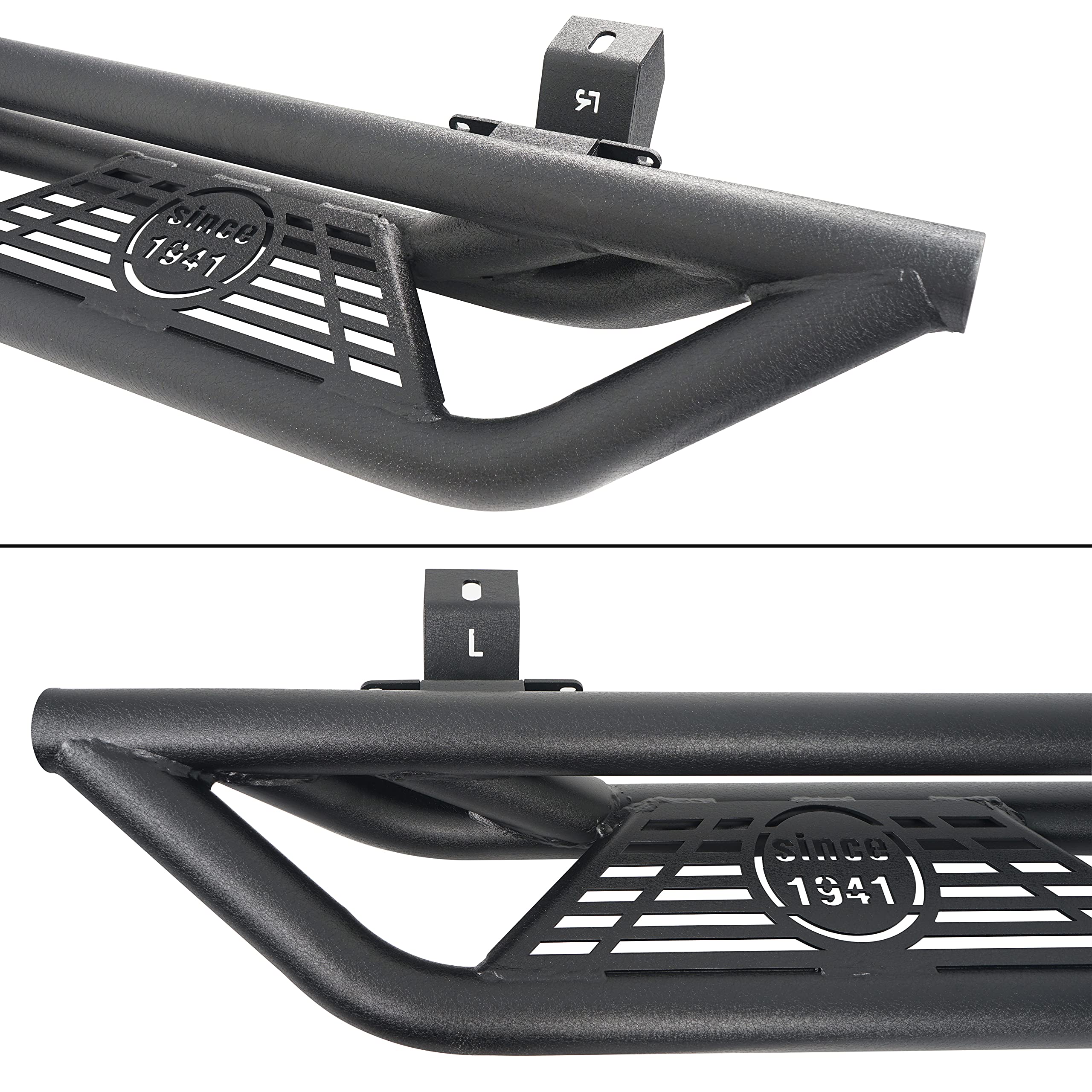 u-Box JL Side Step Tubular Running Board Texture Tube Steel Compatible ...