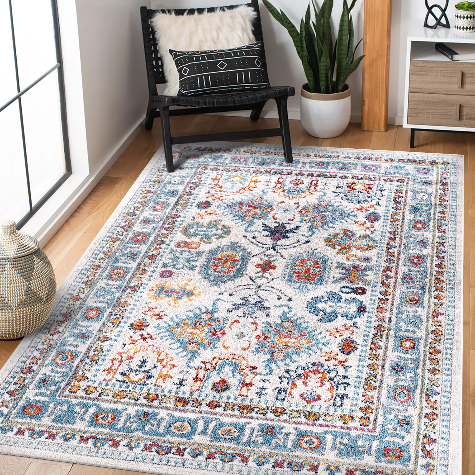 NETLINE HOME Area Rugs For Living Room, Bedroom, Kitchen, Dining Room ...