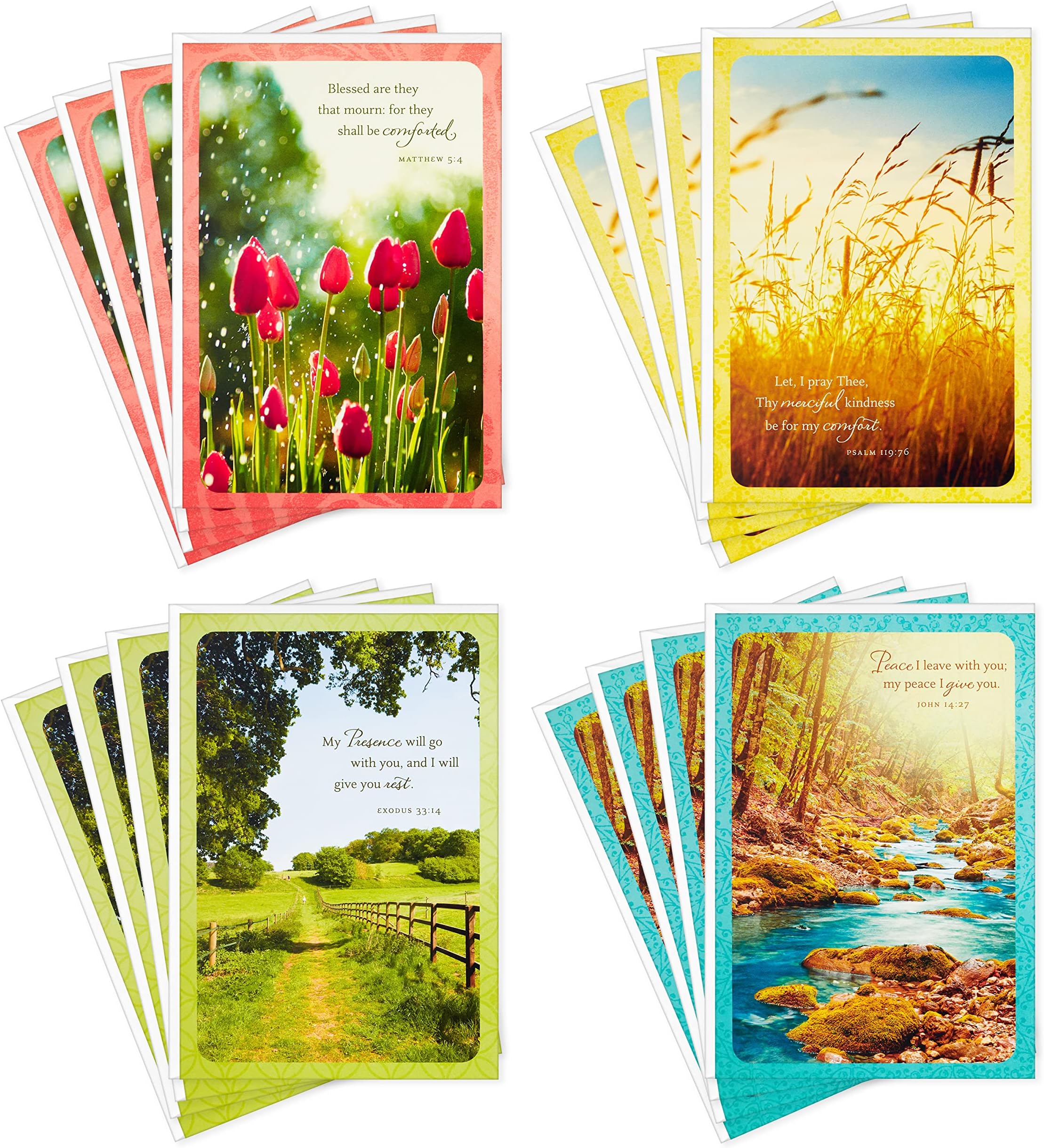 Dayspring Assorted Religious Sympathy Cards (Christian Prayers, 16 ...