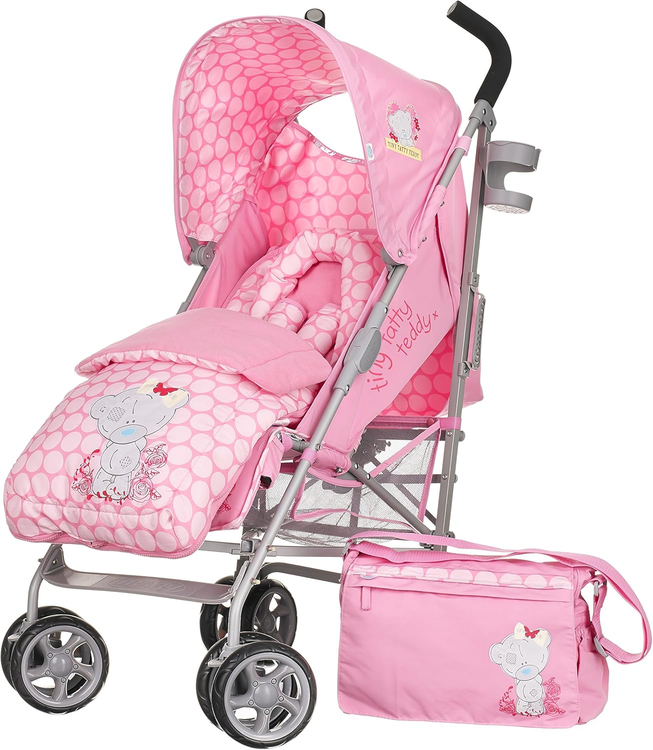 Tiny Tatty Teddy Stroller Bundle (Pink) : Amazon.co.uk: Baby Products
