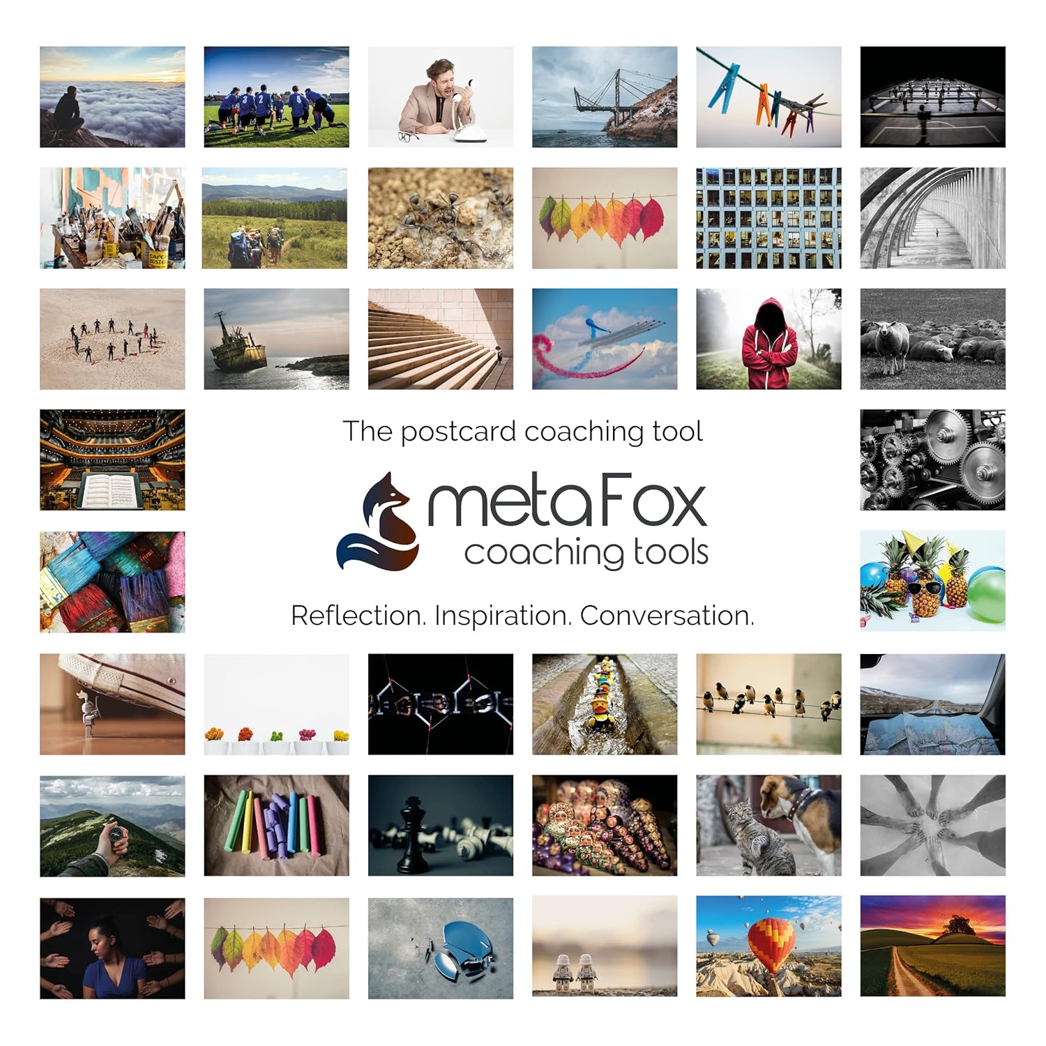 metaFox - 52 Motivational Coaching Cards, Team Building & Therapy ...