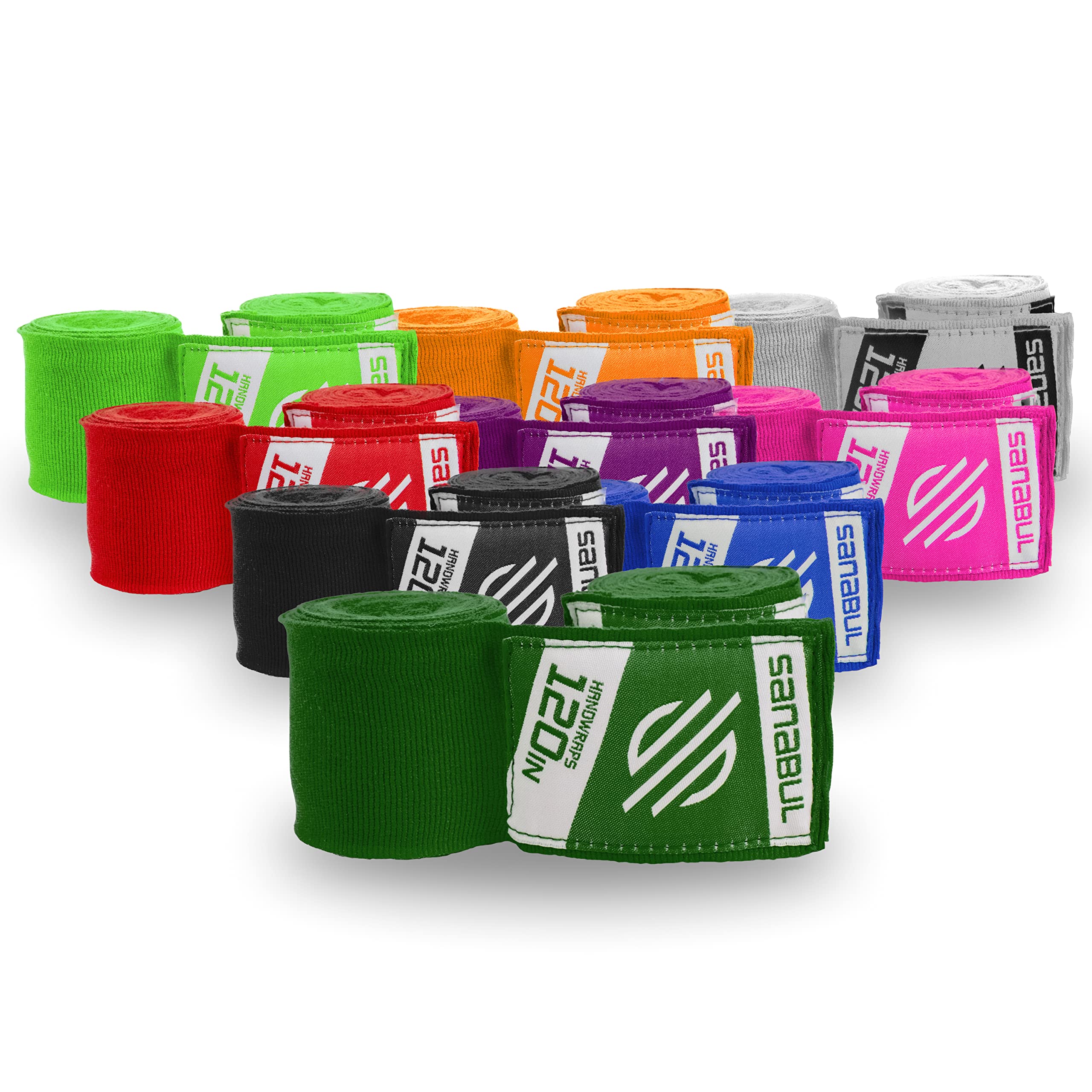 Snapklik.com : Sanabul Elastic 120 Inch Boxing Hand WrapsKickboxing ...