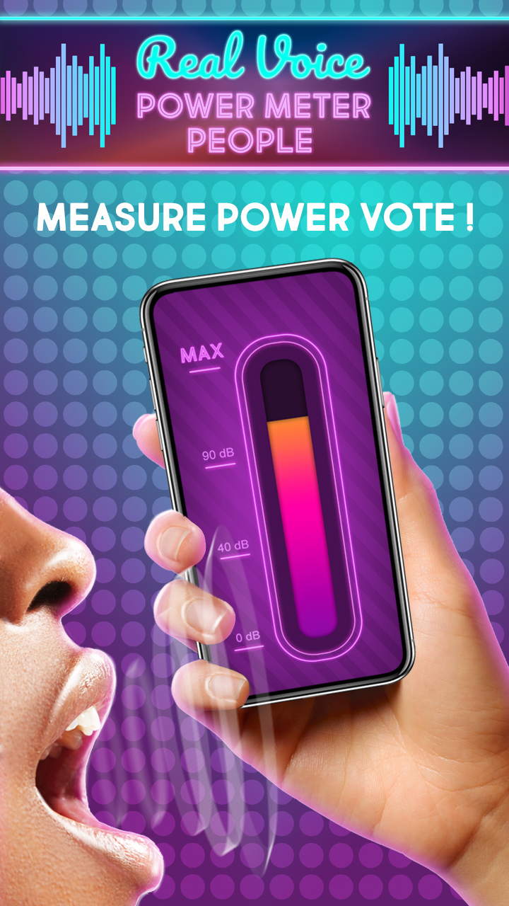 Real Voice Power Meter People-Amazonアプリストアのアプリ
