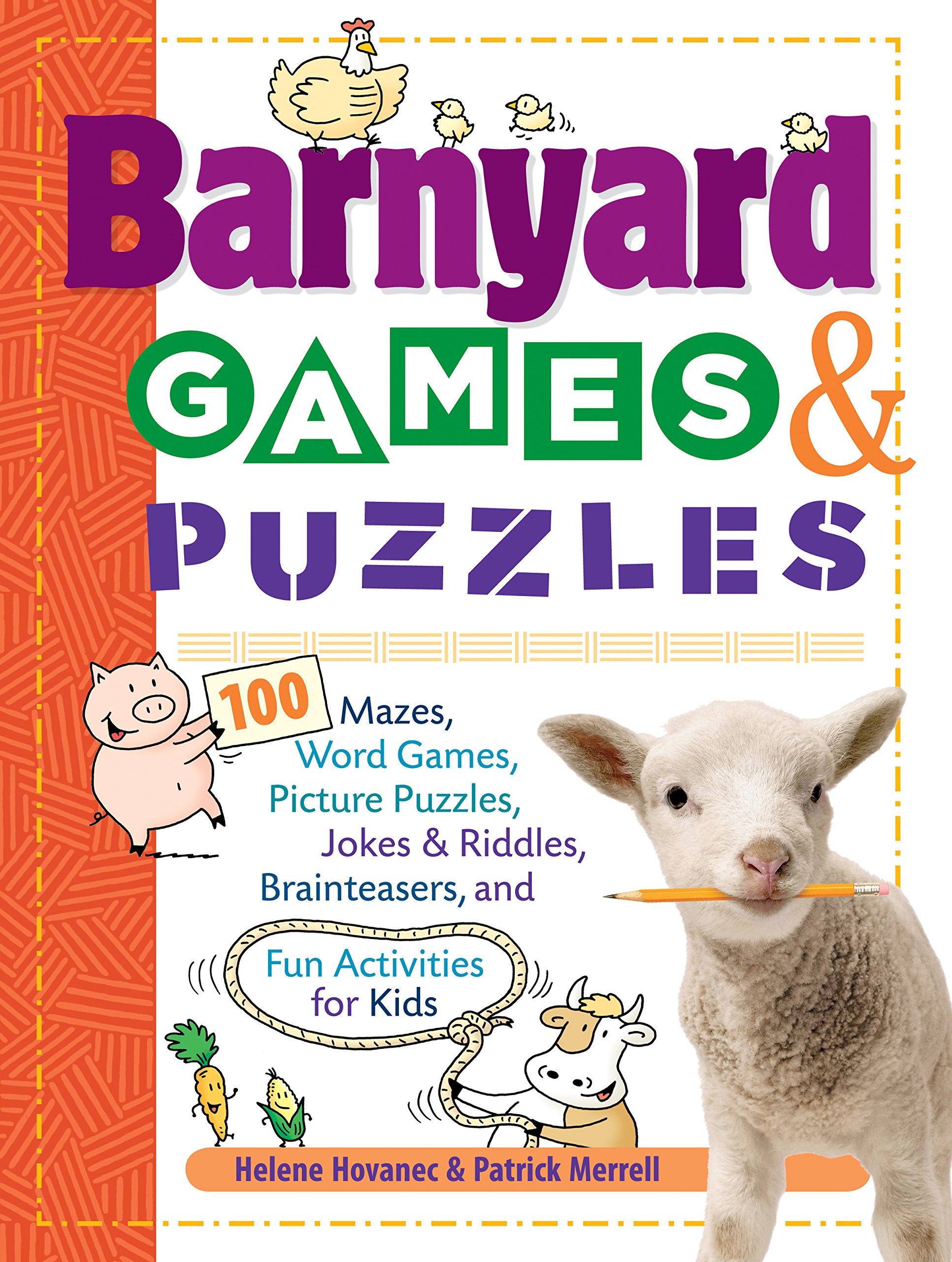 Barnyard Games And Puzzles 100 Mazes Word Games Picture Puzzles ...