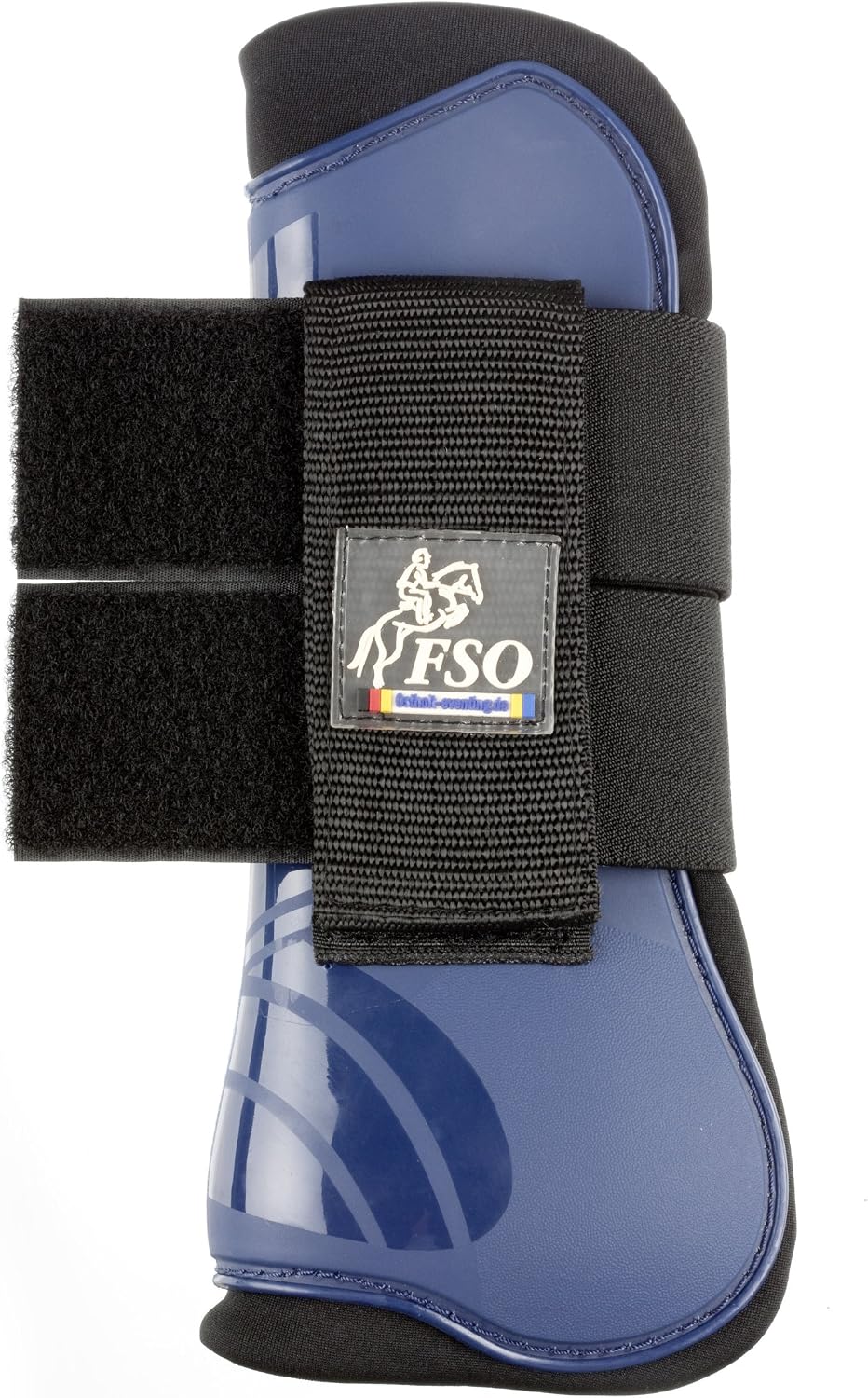 USG Tendon Boots with FSO Logo, Cob/ Full, A Pair, Navy : Amazon.co.uk ...