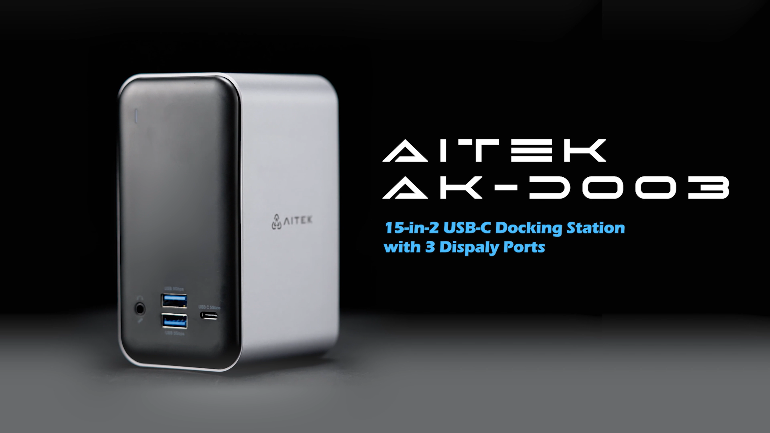 Watch Aitek AK-D003 15-in-2/15-in-1 USB C Docking Station on Amazon Live