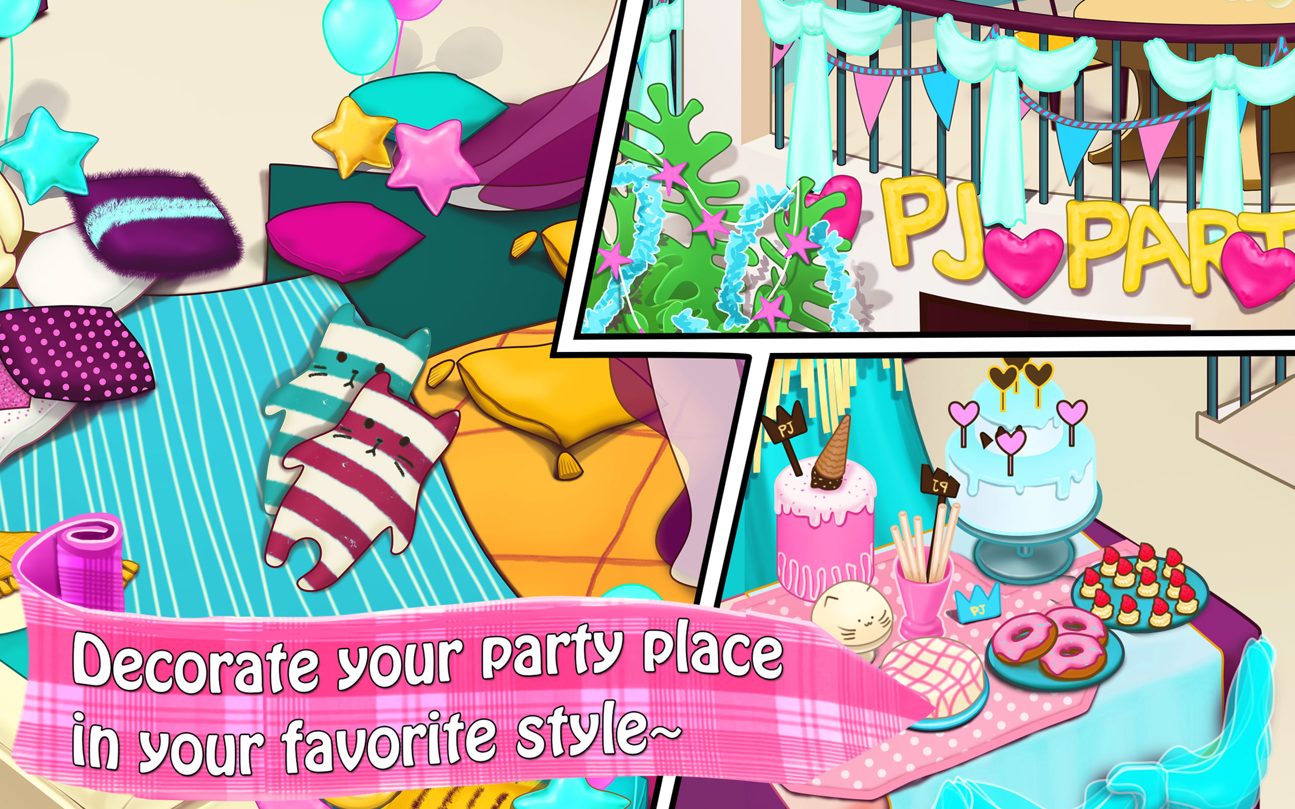 Crazy BFF Girls PJ Night Party - App on Amazon Appstore