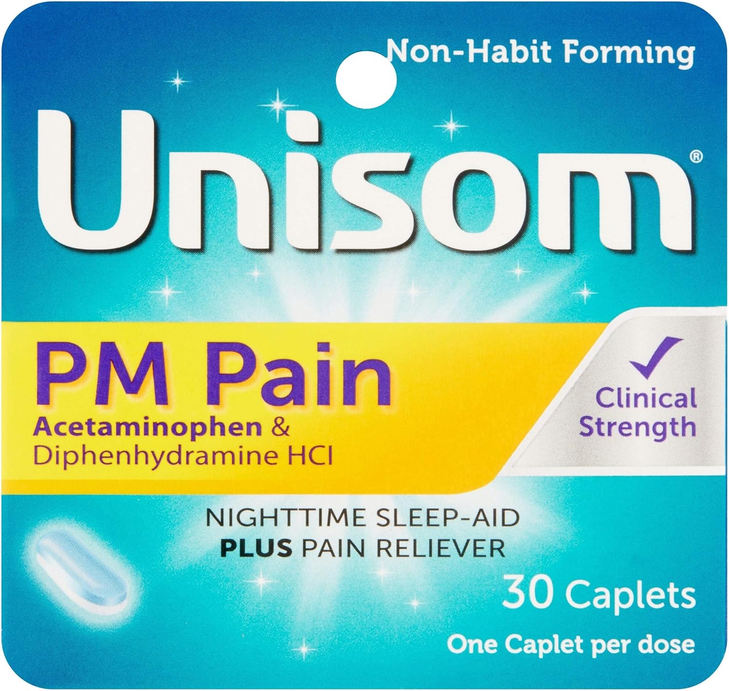 Buy Unisom Pain Relief PM Tablets 30ct Online Nepal | Ubuy