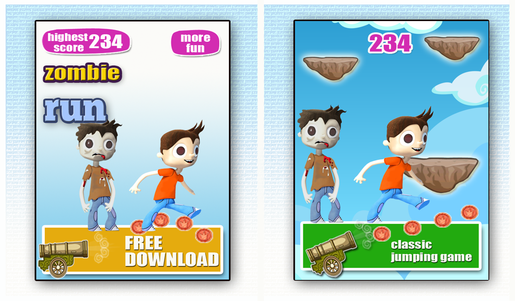 Zombie Run: app su Amazon Appstore