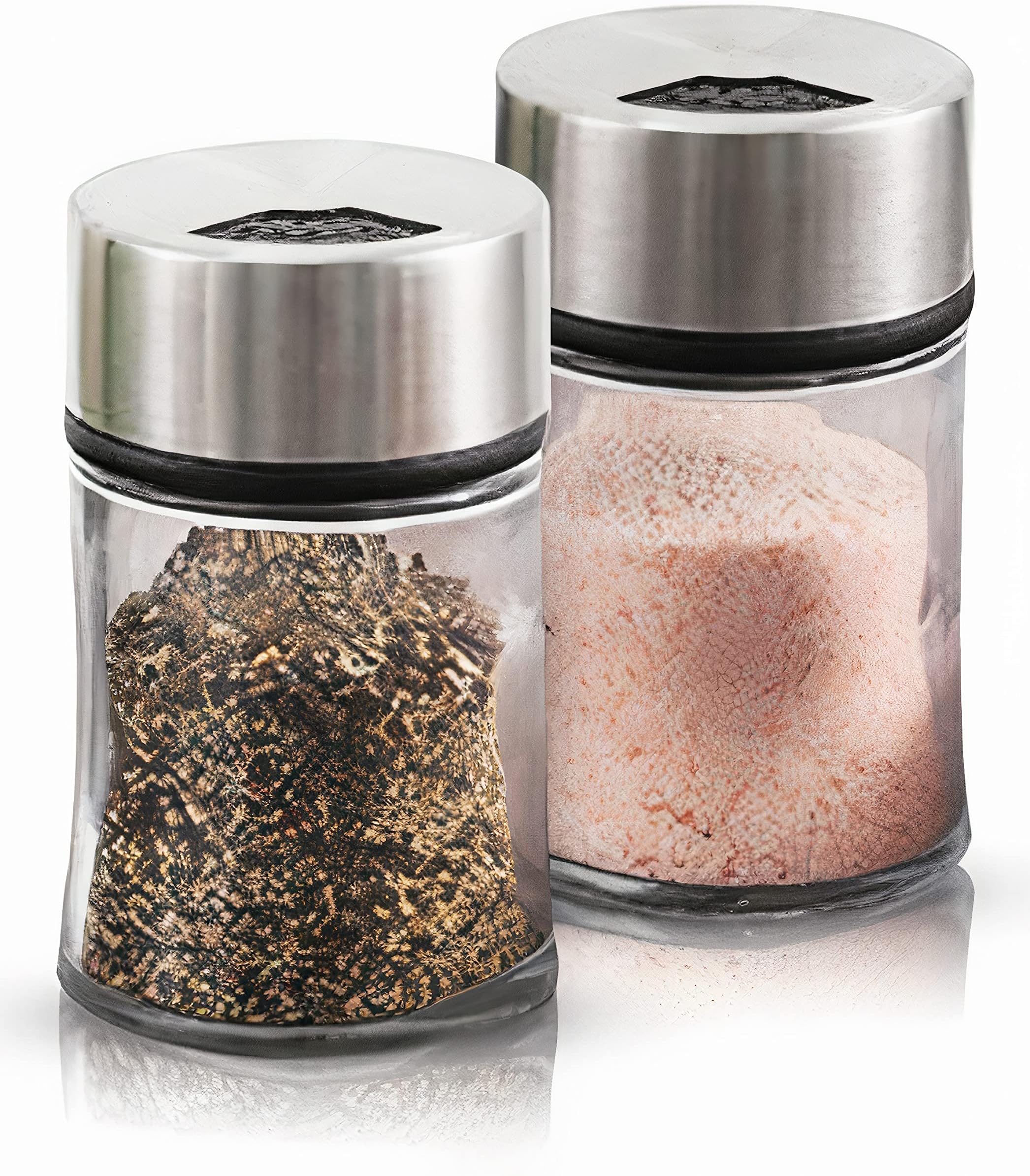 Amazon.com: Audingull Salt and Pepper Shakers Set, (4oz) Adjustable ...