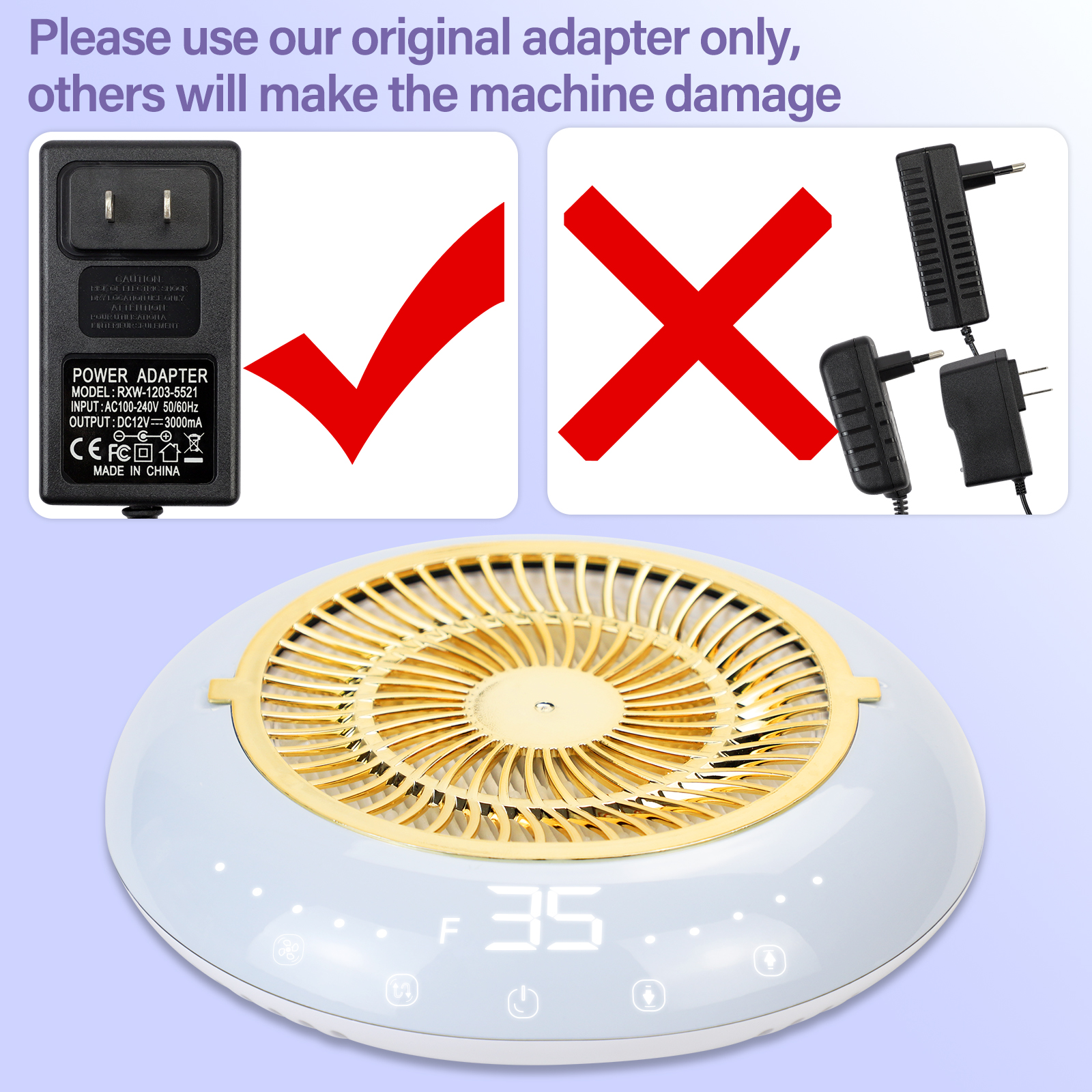 Watch how to use the nail dust collector on Amazon Live