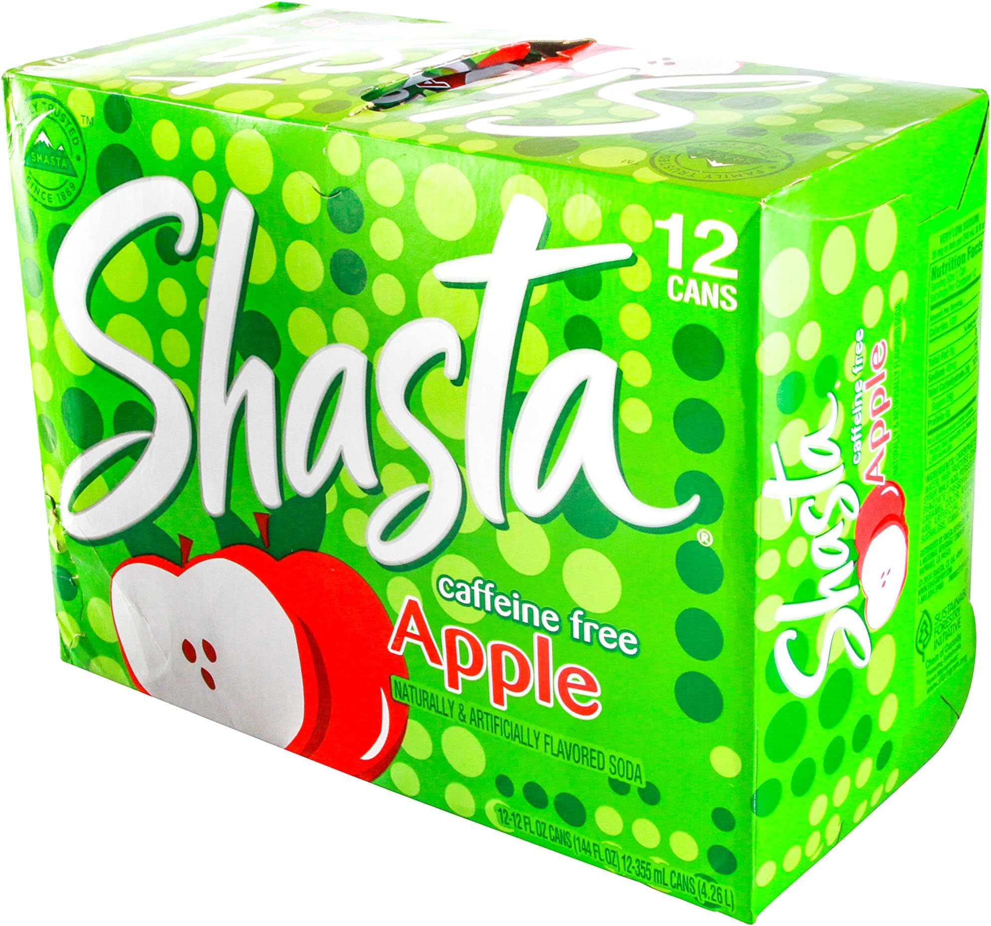 Amazon.com : Shasta Apple, 144 Fl Oz : Grocery & Gourmet Food