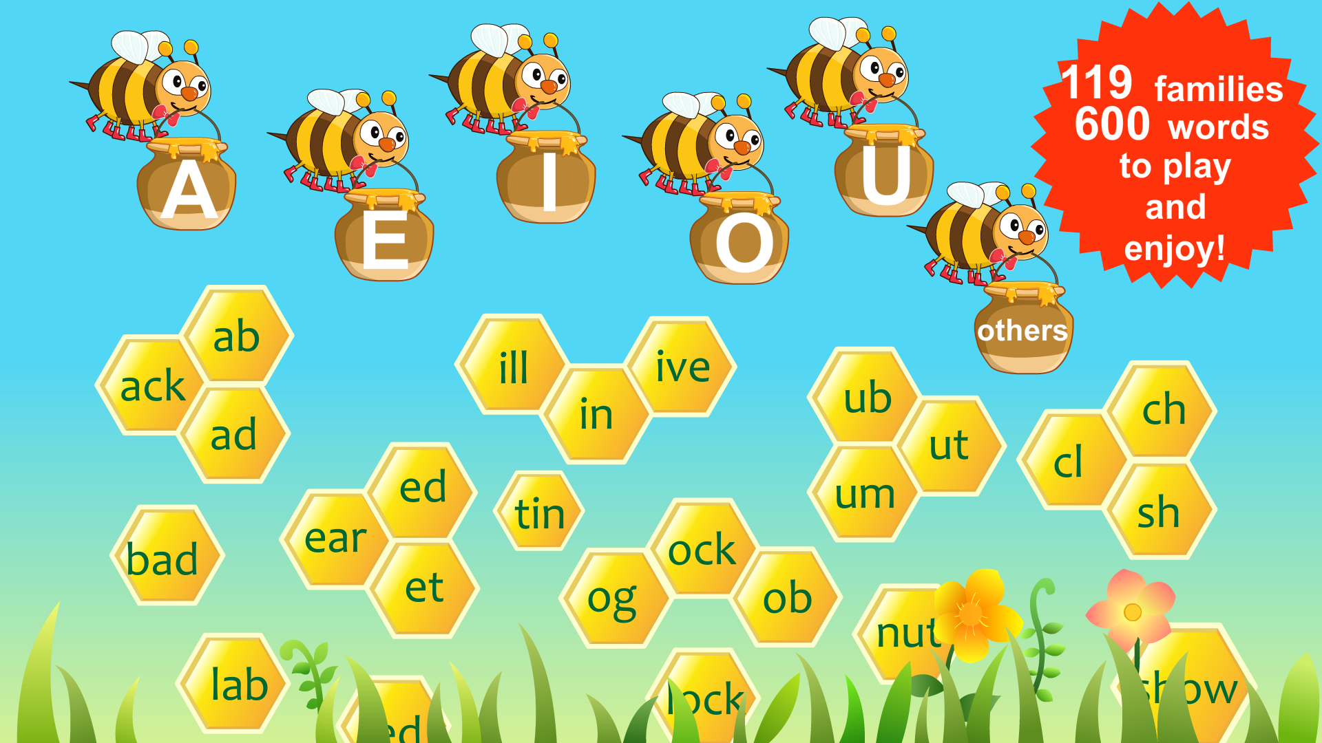 Amazing Word Family- Educational Learning Apps for Kids - App on Amazon ...