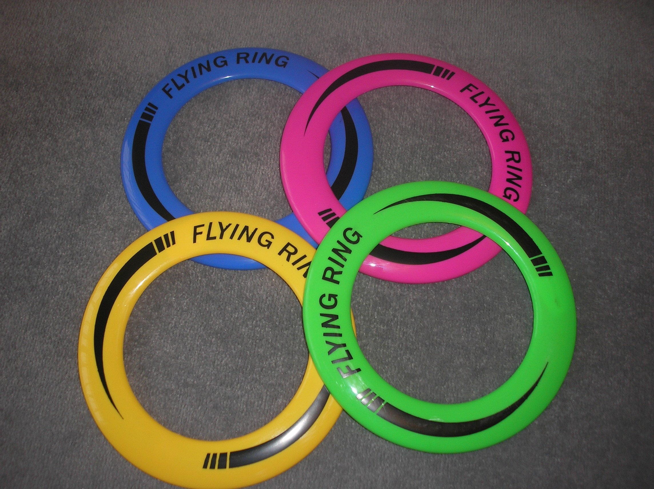 PACK OF 6 - Children's M.Y Flying Rings Frisbee - Flyer Disc - Summer ...