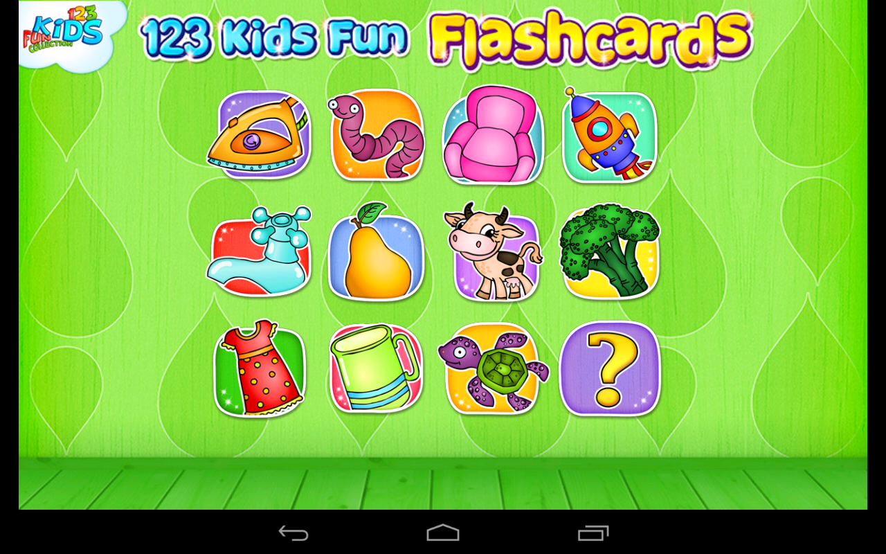123 Kids Fun FLASHCARDS Game - Cool English Learning Game for Preschool ...