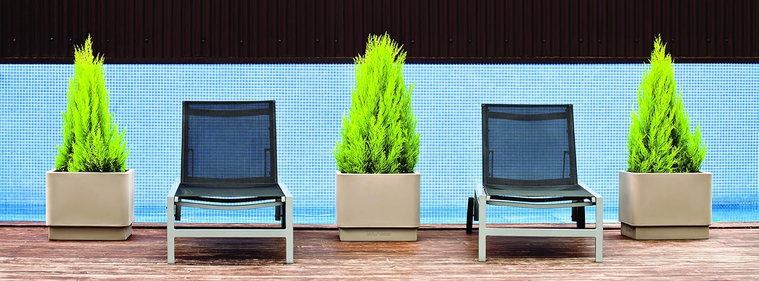 Hobby Flower Basic Plus – Round Planter with auto-riego System 50 x 40 ...