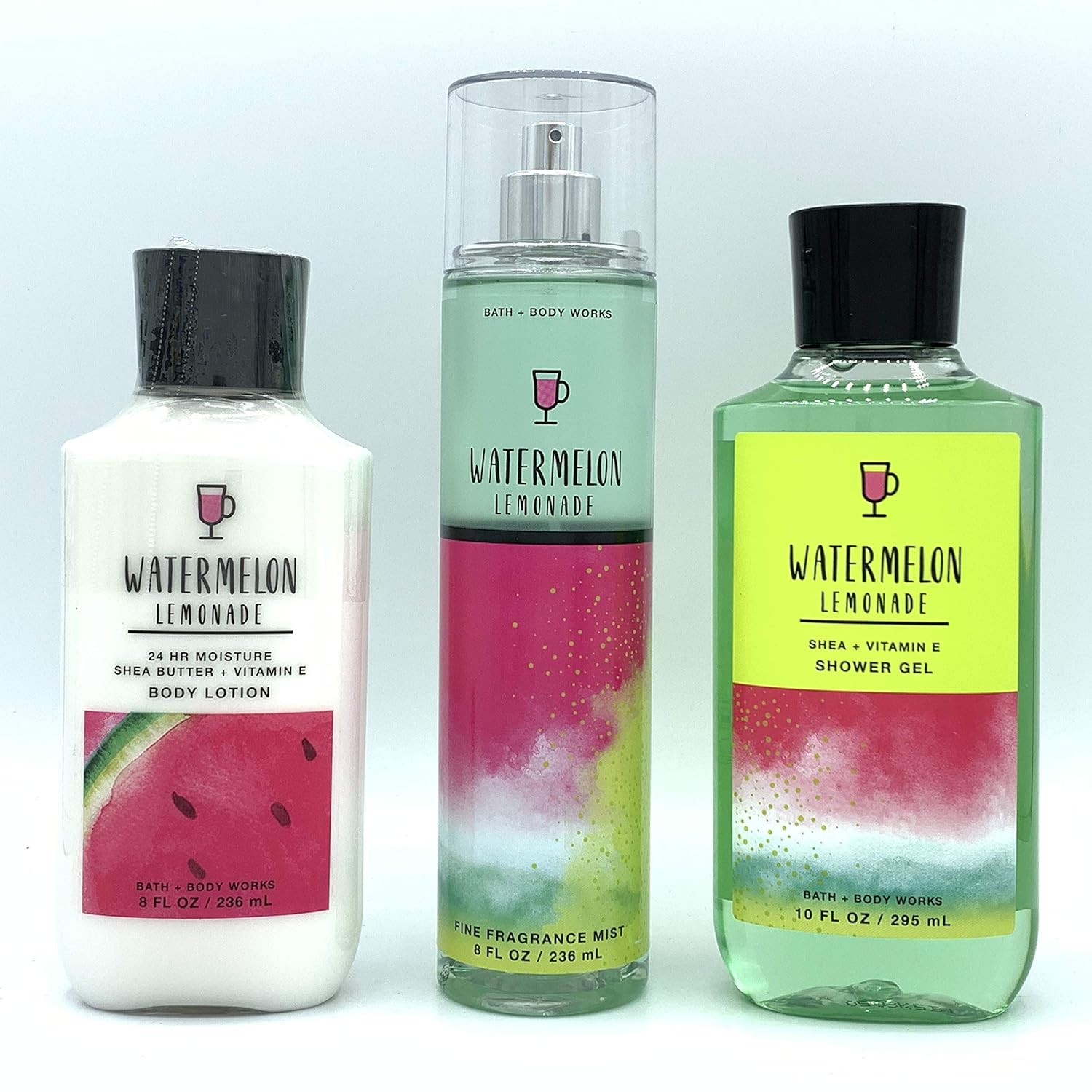 Amazon.com : Bath and Body Works Watermelon Lemonade 8oz Body Lotion ...