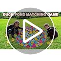 Amazon.com: Gamie Duck Pond Matching Carnival Game for Kids, 3" x 6 ...