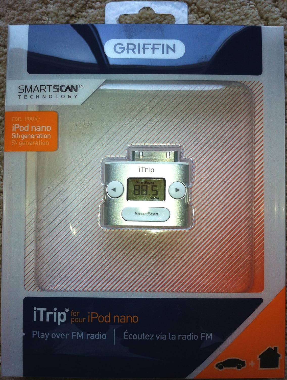 Amazon.com: Griffin iTrip Nano for iPod Nano 5th Generation : Electronics