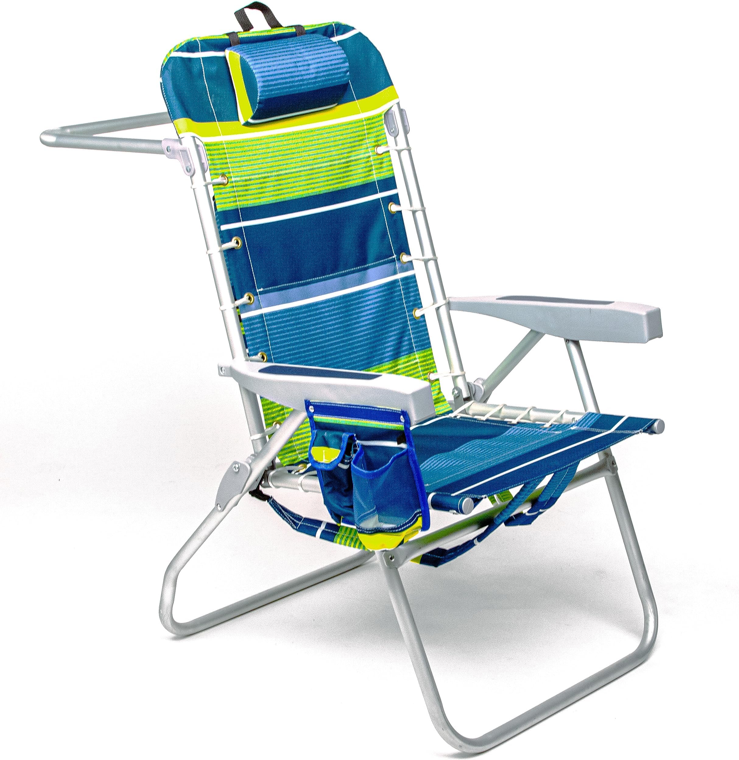 Amazon.com: Homevative Kids Folding Backpack Beach Chair with 4 ...