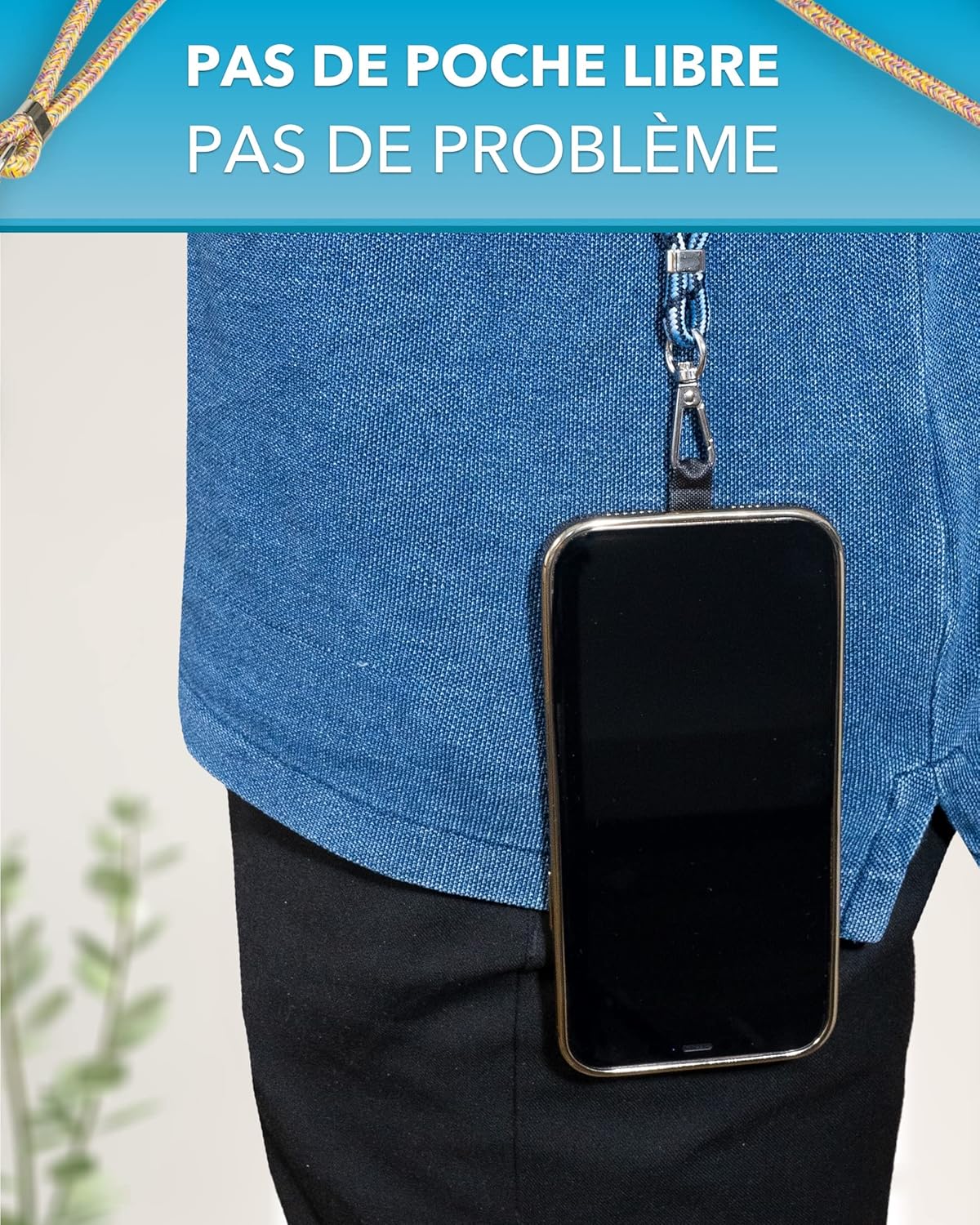 Collier pour smartphone kilucase - SHOPIBEST