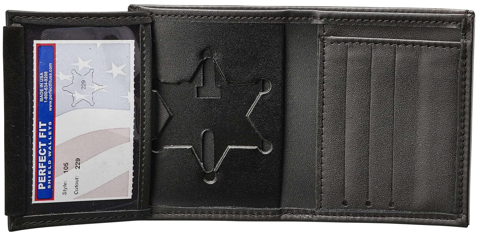 Amazon.com: Perfect Fit Illinois Sheriff Badge Holder Hidden Badge ...