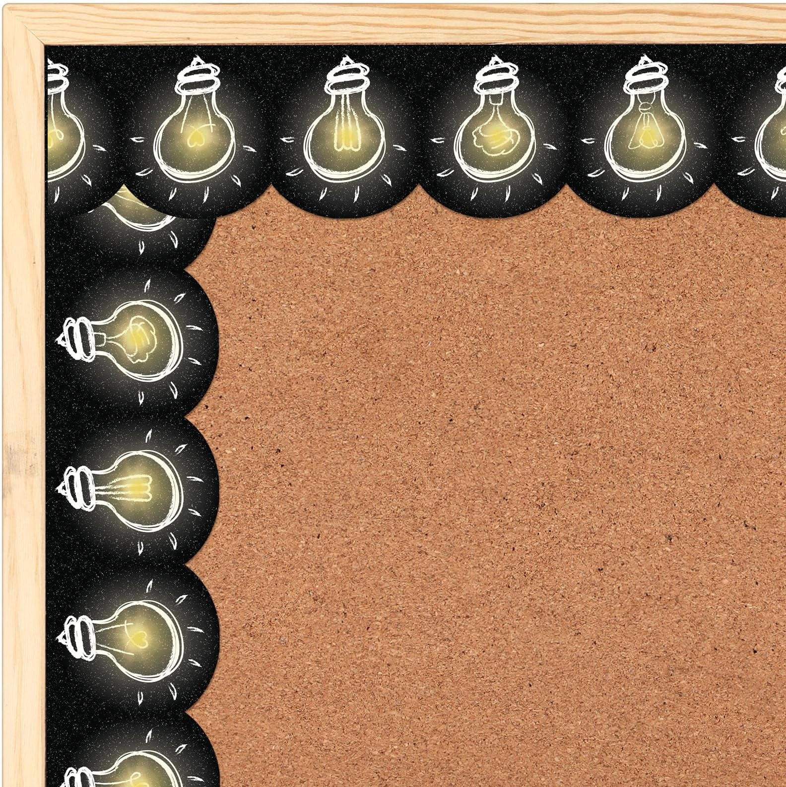 Amazon.com : 60 Pcs Light Bulb Bulletin Board Borders Teaching ...