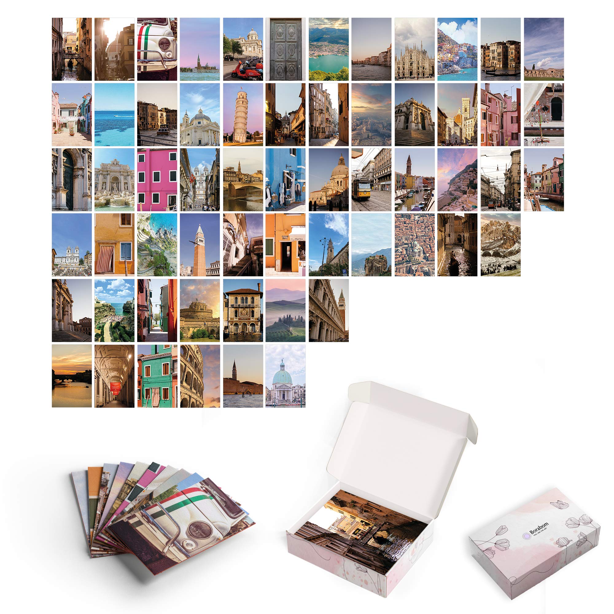 Italy Travel Aesthetic Collage Kit For Wall 4x6 60 Set | Desertcart ...