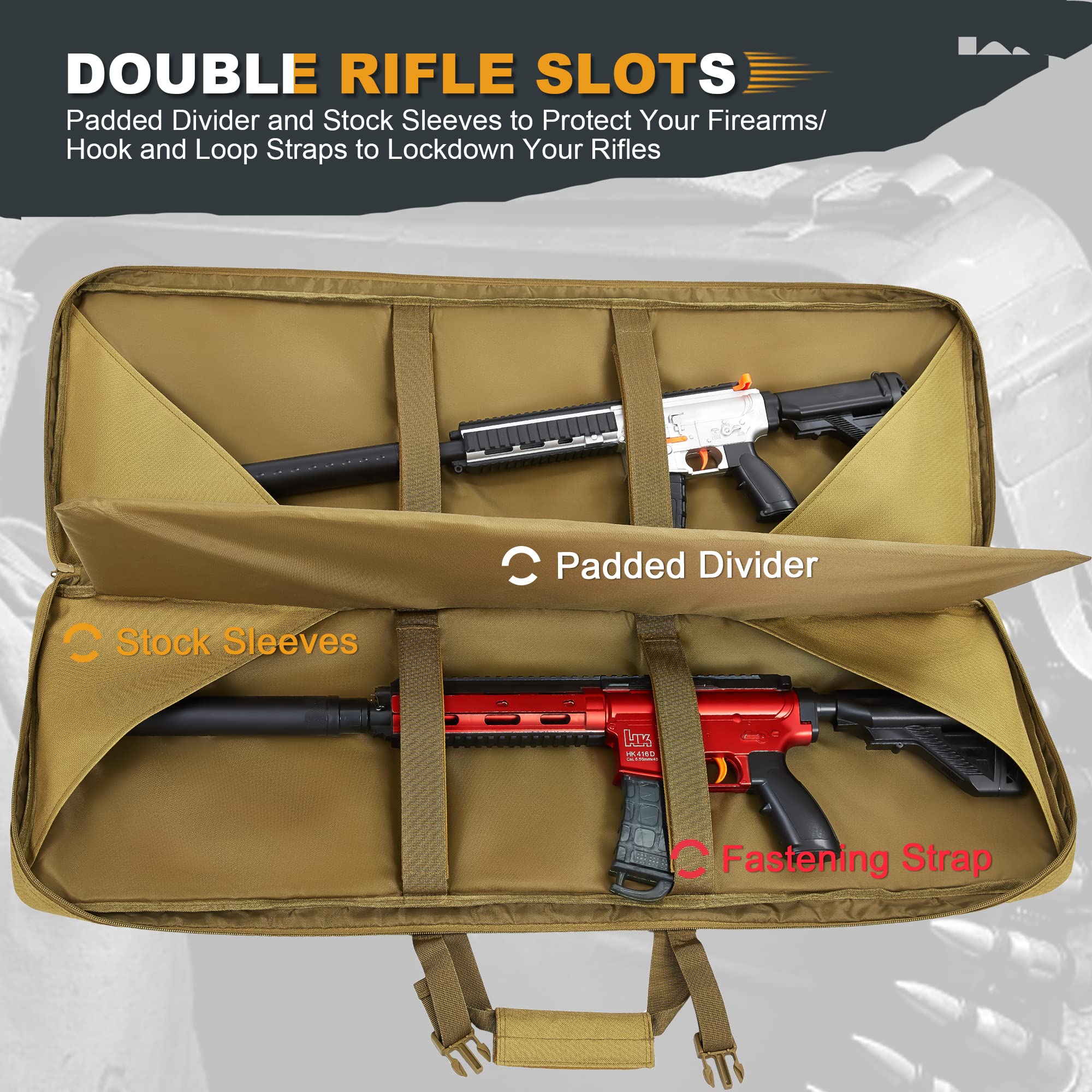 Snapklik.com : PERFBAGS Soft Rifle Case 32 Inch, Long Double Rifle ...