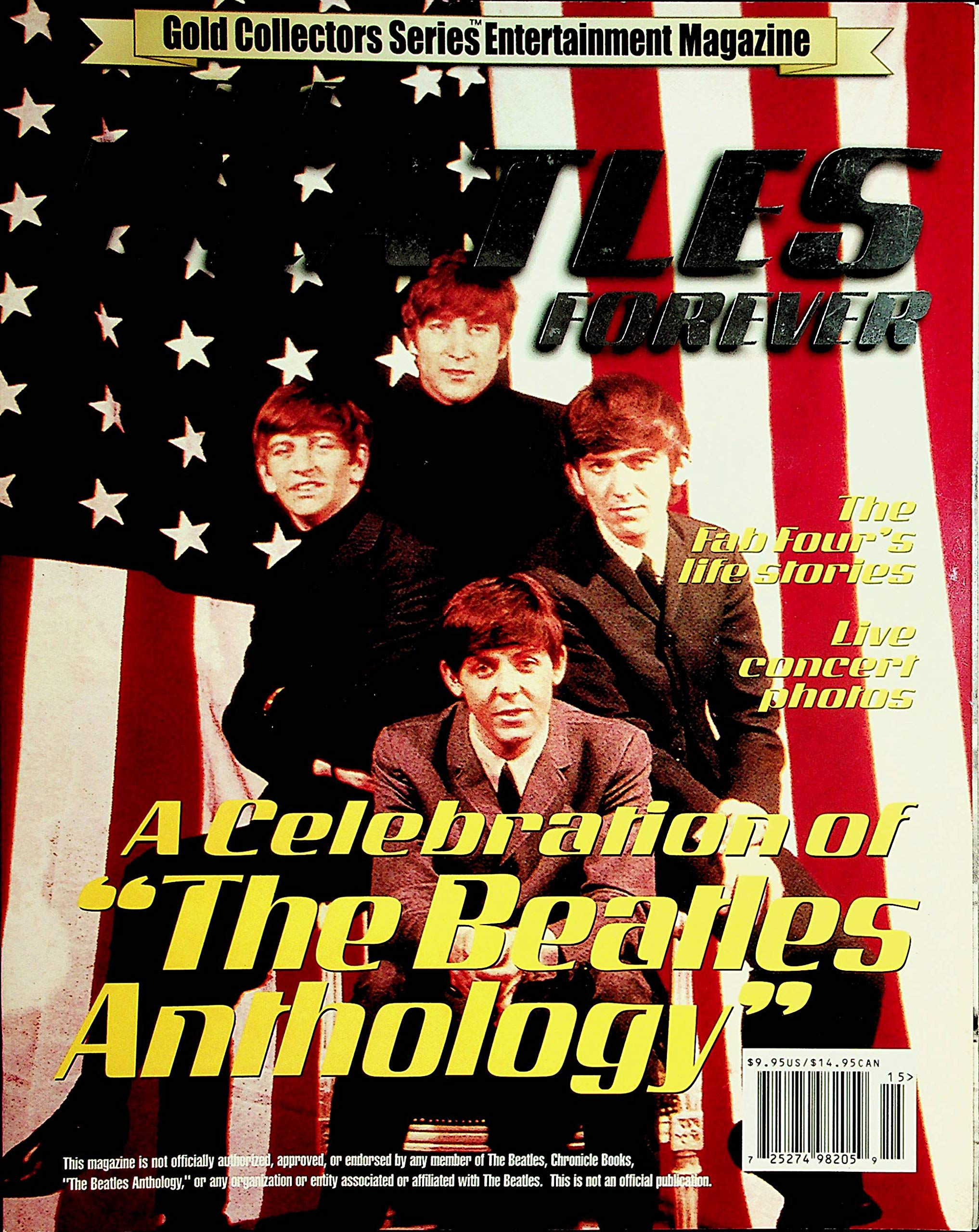 The Beatles Forever Magazine "The Beatles Anthology" Gold Collectors ...